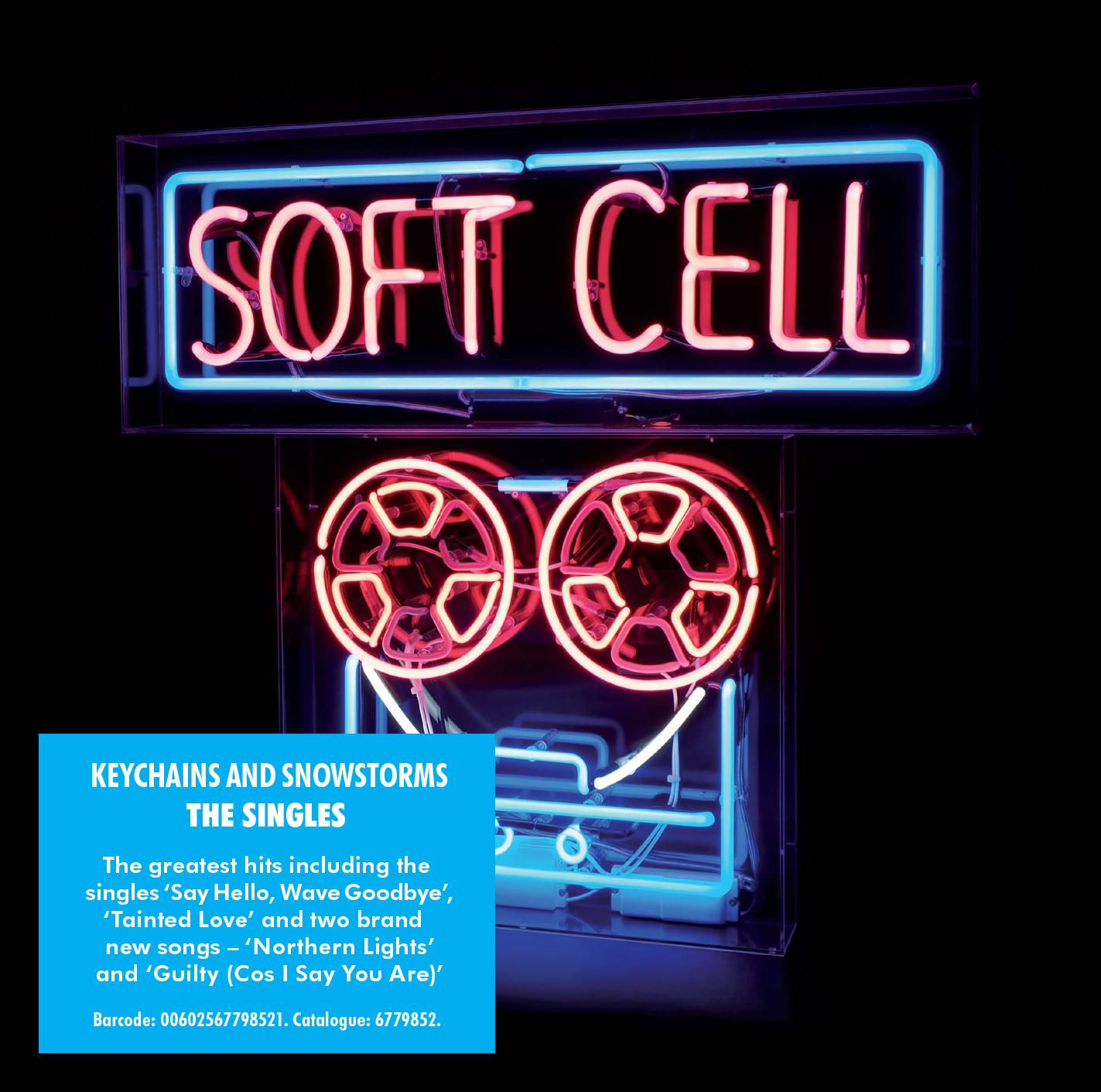 Soft Cell The Singles Keychains Snowstorms CD Album 