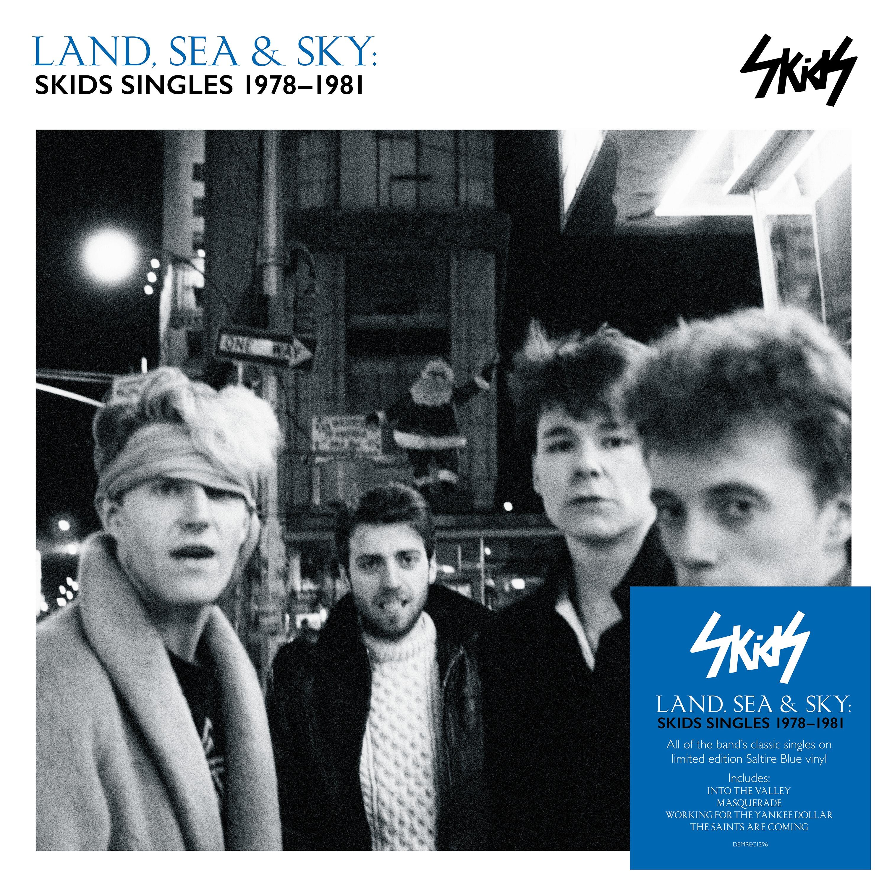 Skids - Land, Sea & Sky: Skids Singles 1978-1981 - (LP Saltire Blue ...