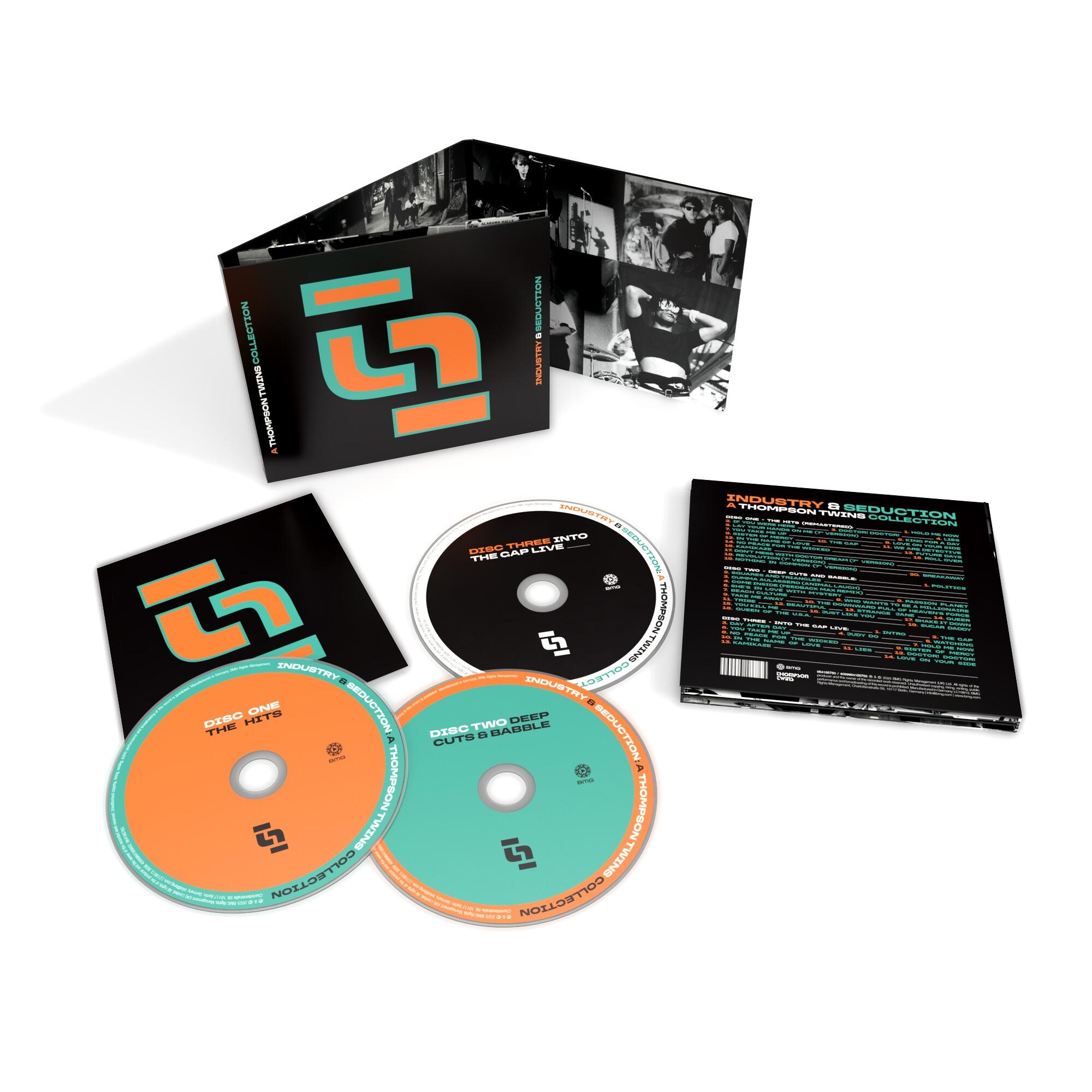 Thompson Twins - Industry & Seduction: A Thompson Twins Collection - (3CD Album)