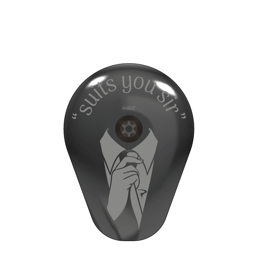 Pinarello 2025 Most 3D Printed TiTanium Headset Cap