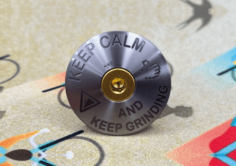 KAPZ ® custom bicycle headset top caps - bespoke personalised laser ...