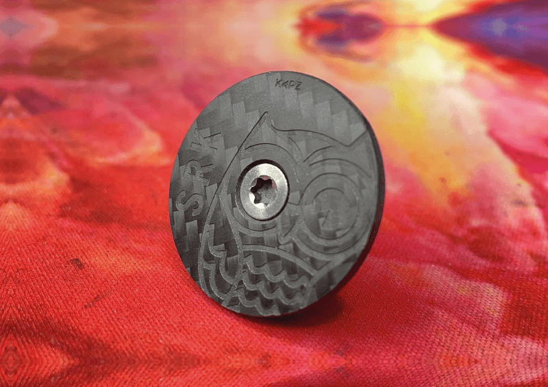 KAPZ ® custom bicycle headset top caps - bespoke personalised laser ...
