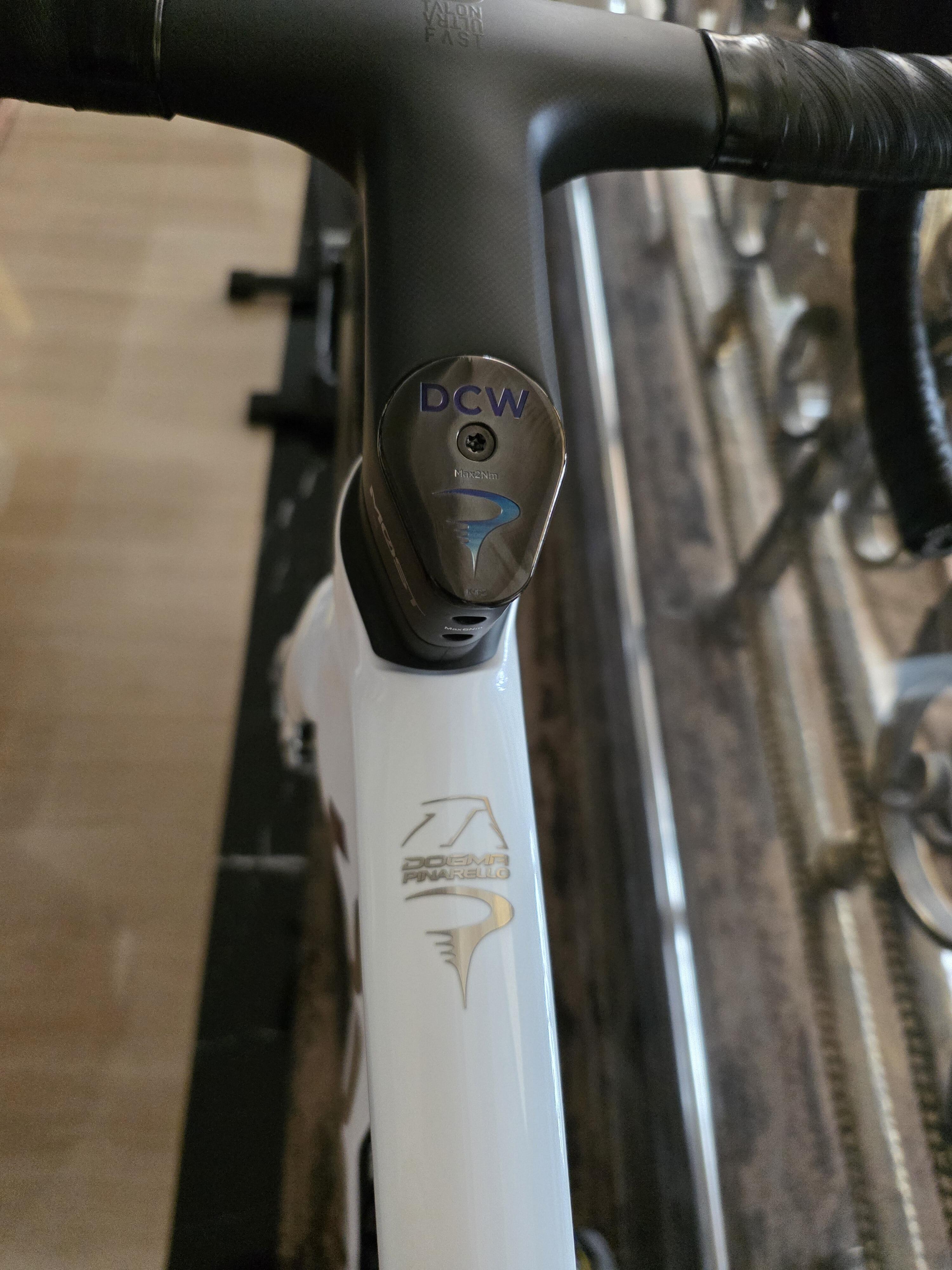 Pinarello 2025 Most 3D Printed TiTanium Headset Cap