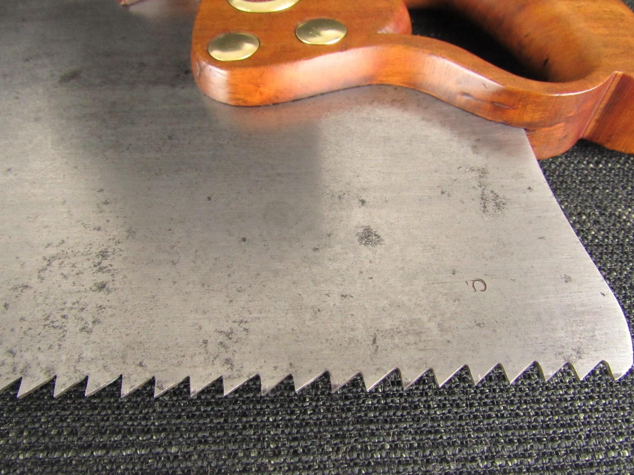 Early DISSTON D8 Thumb Hole Rip Saw - 28 inch *SOLD*