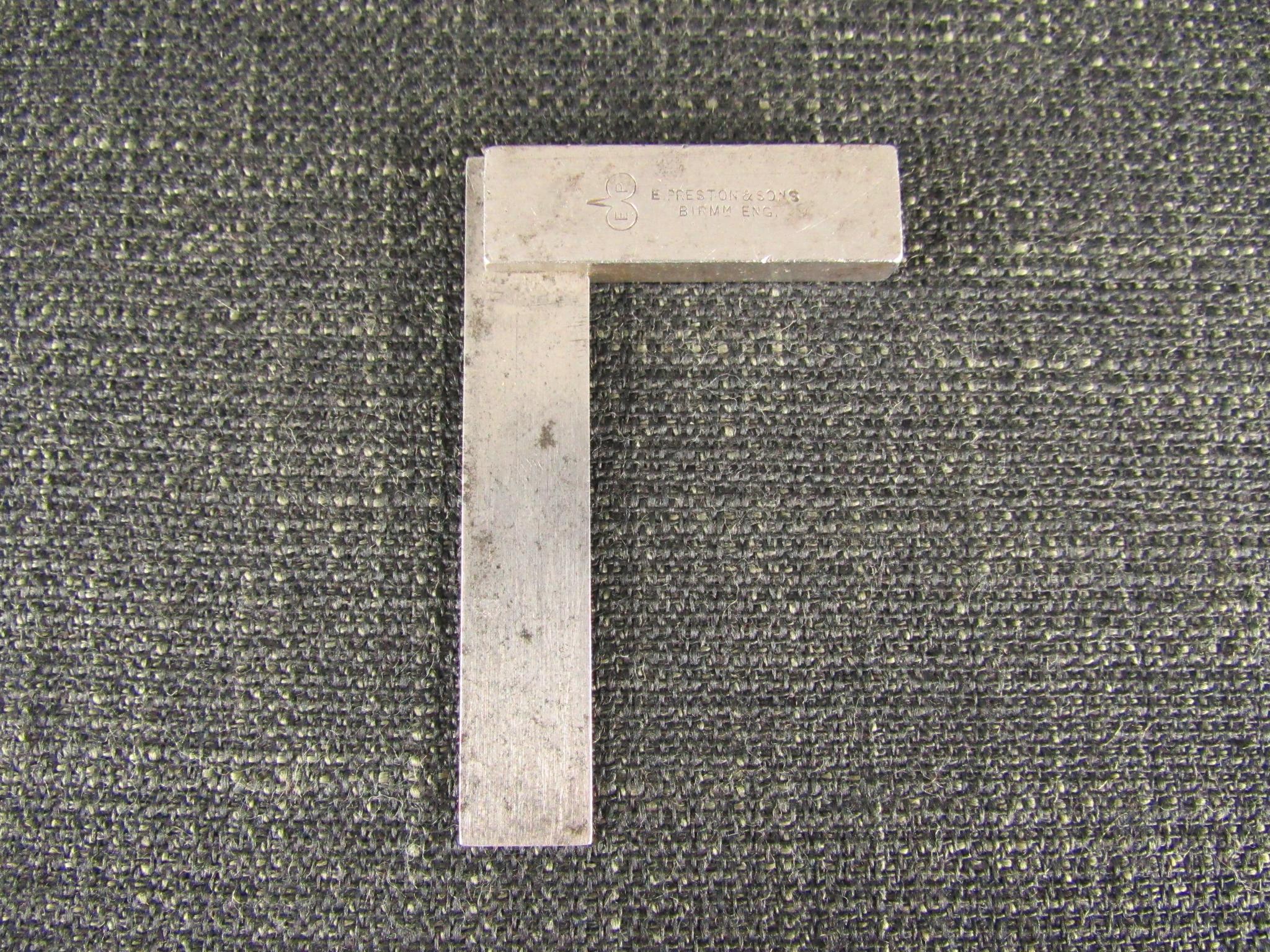 Small PRESTON Steel Square *SOLD*