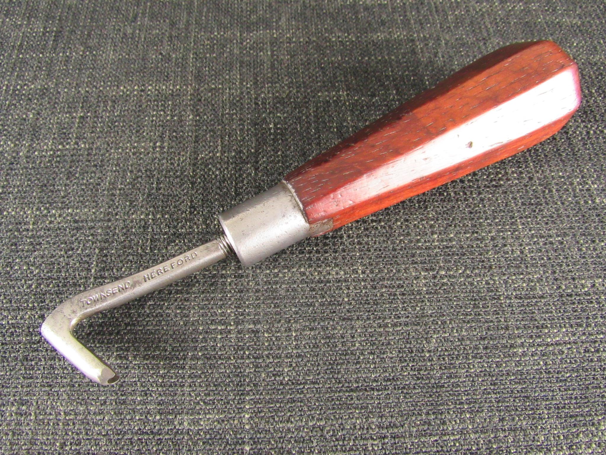 TOWNSEND Wooden Handled Timber Scribe or Race Knife *SOLD*