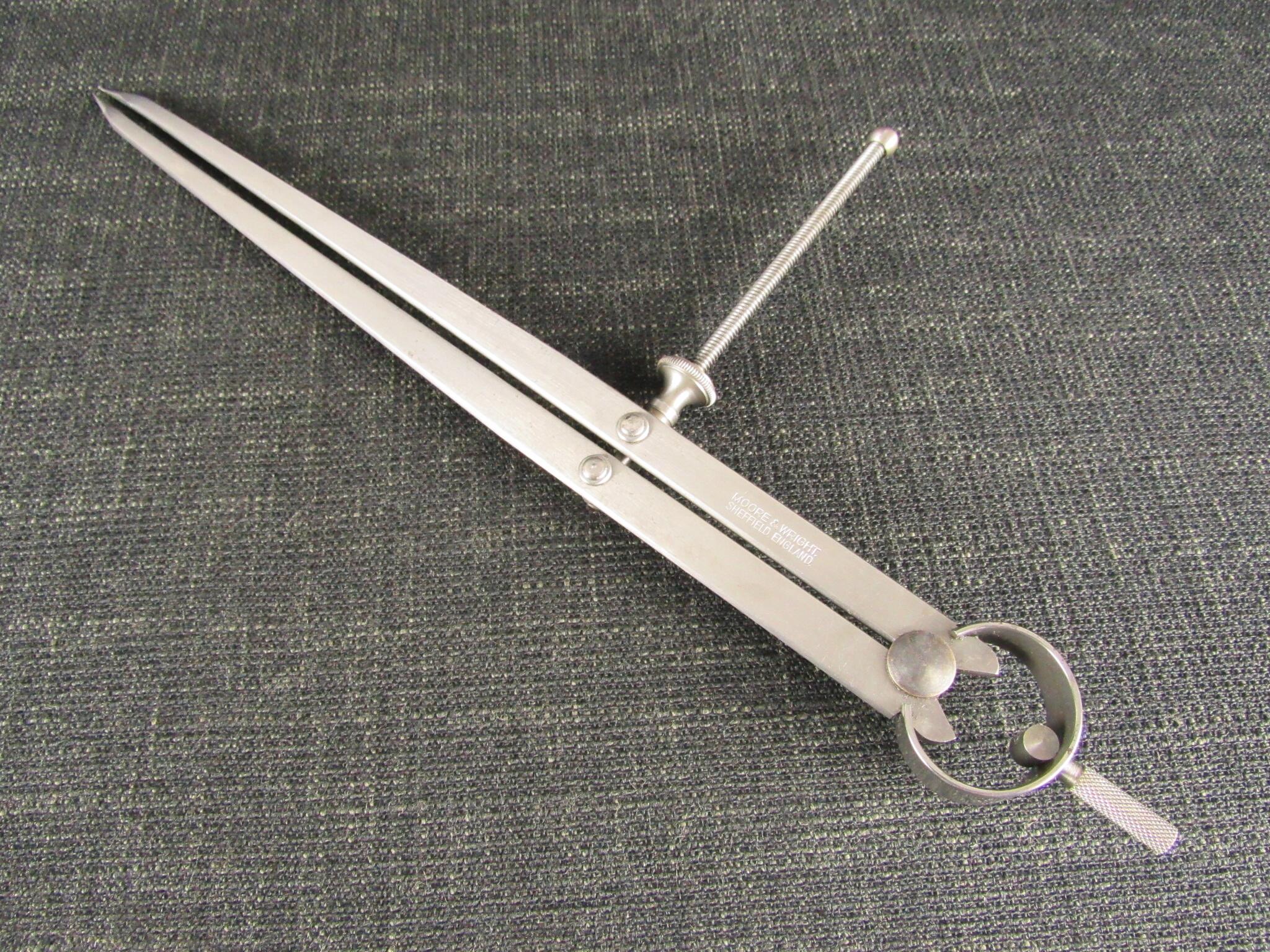 Large MOORE & WRIGHT Spring Dividers *SOLD*