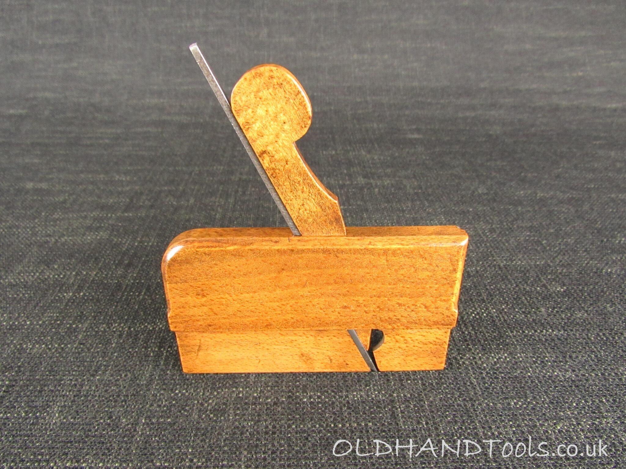 Miniature Wooden Fluting Plane - Thumb Plane *SOLD*
