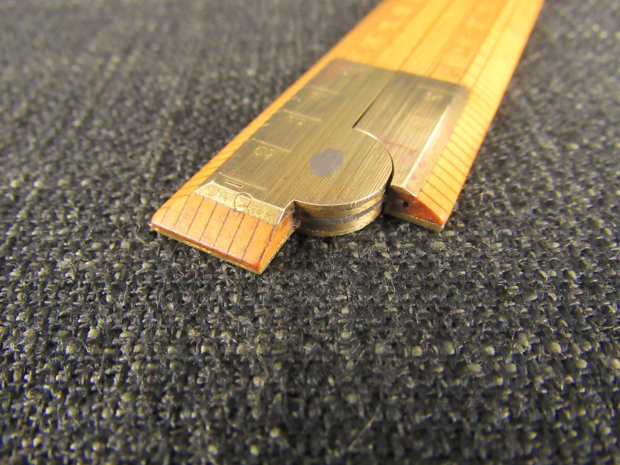 6 inch RABONE 1518 Tailors Diagram Rule & Square *SOLD*