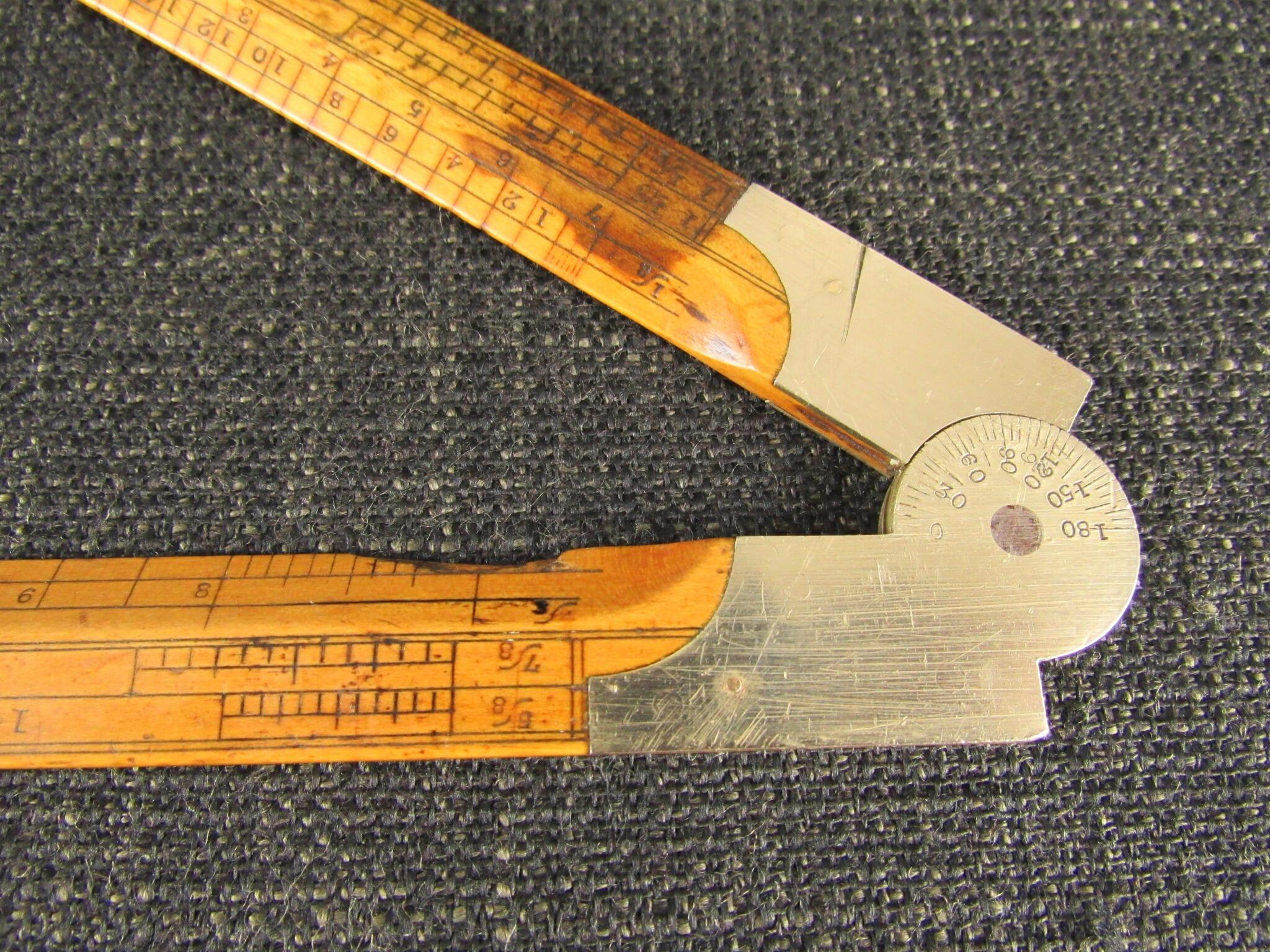 PRESTON Boxwood Architects Rule with German Silver Mounts - 2 foot 4 ...