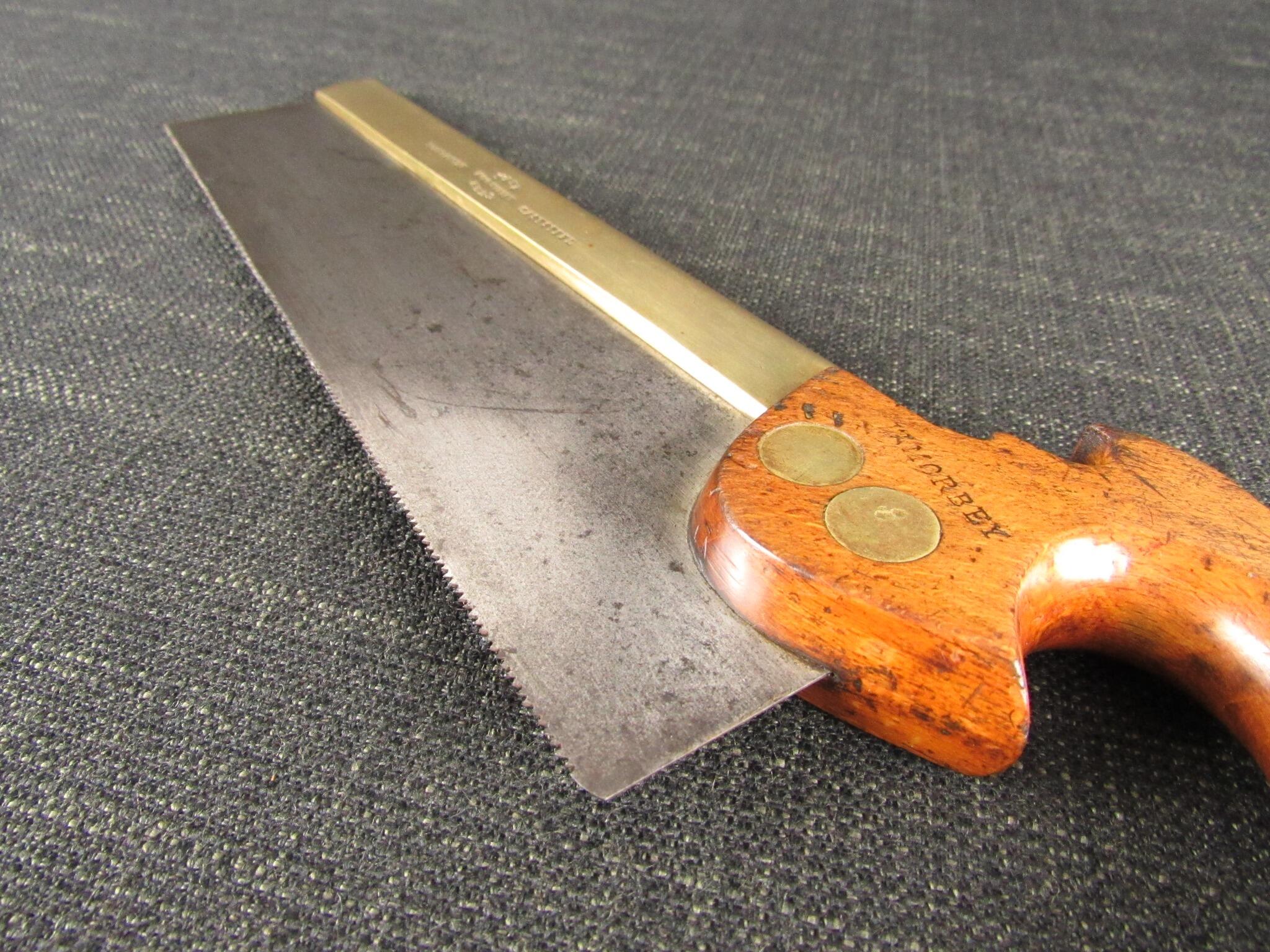 KAYE 10 inch Brass Back Saw *SOLD*