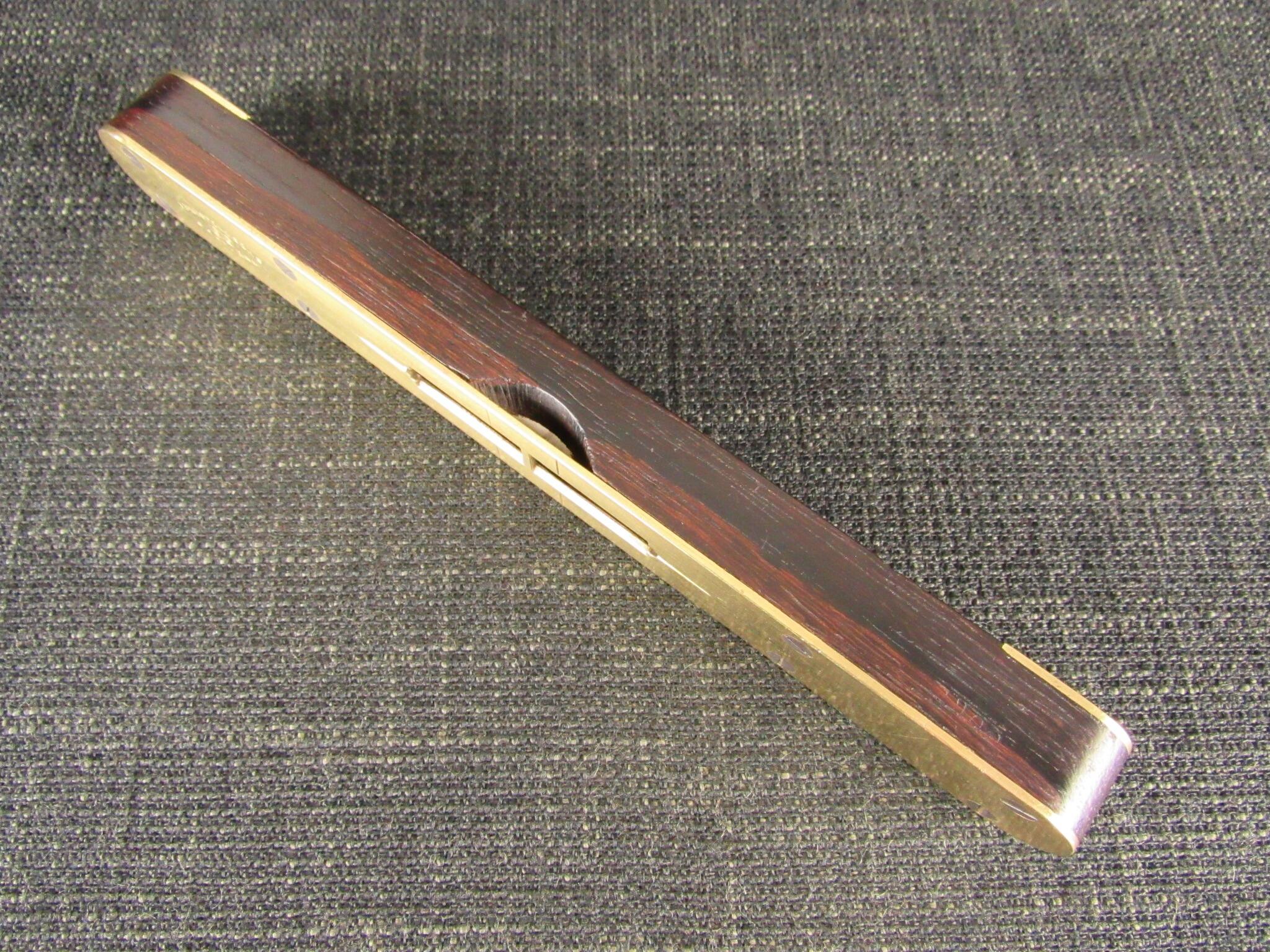 EDWARD PRESTON Rosewood Spirit Level - 8 inch *SOLD*