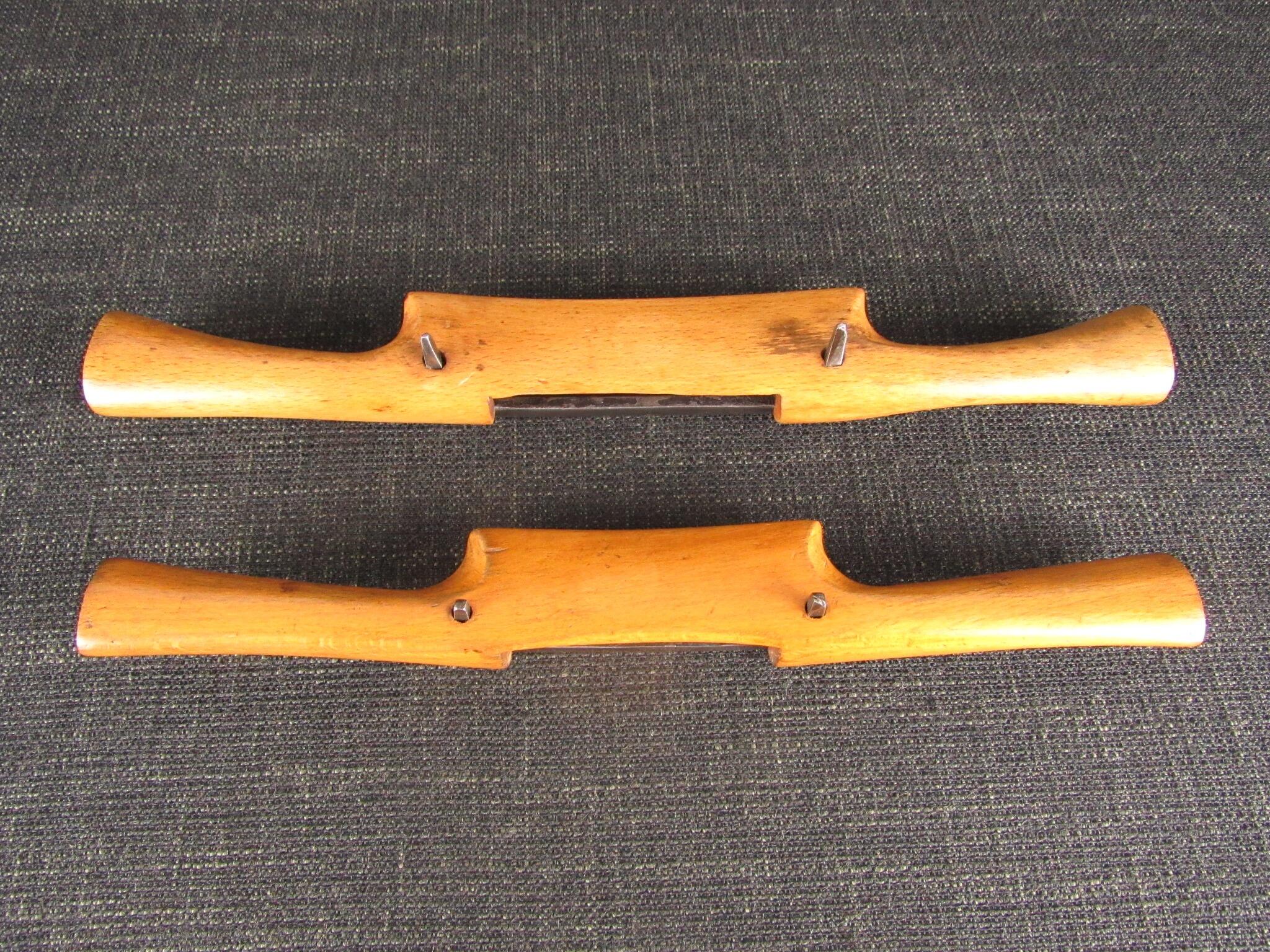2 Wooden Spokeshaves *SOLD*