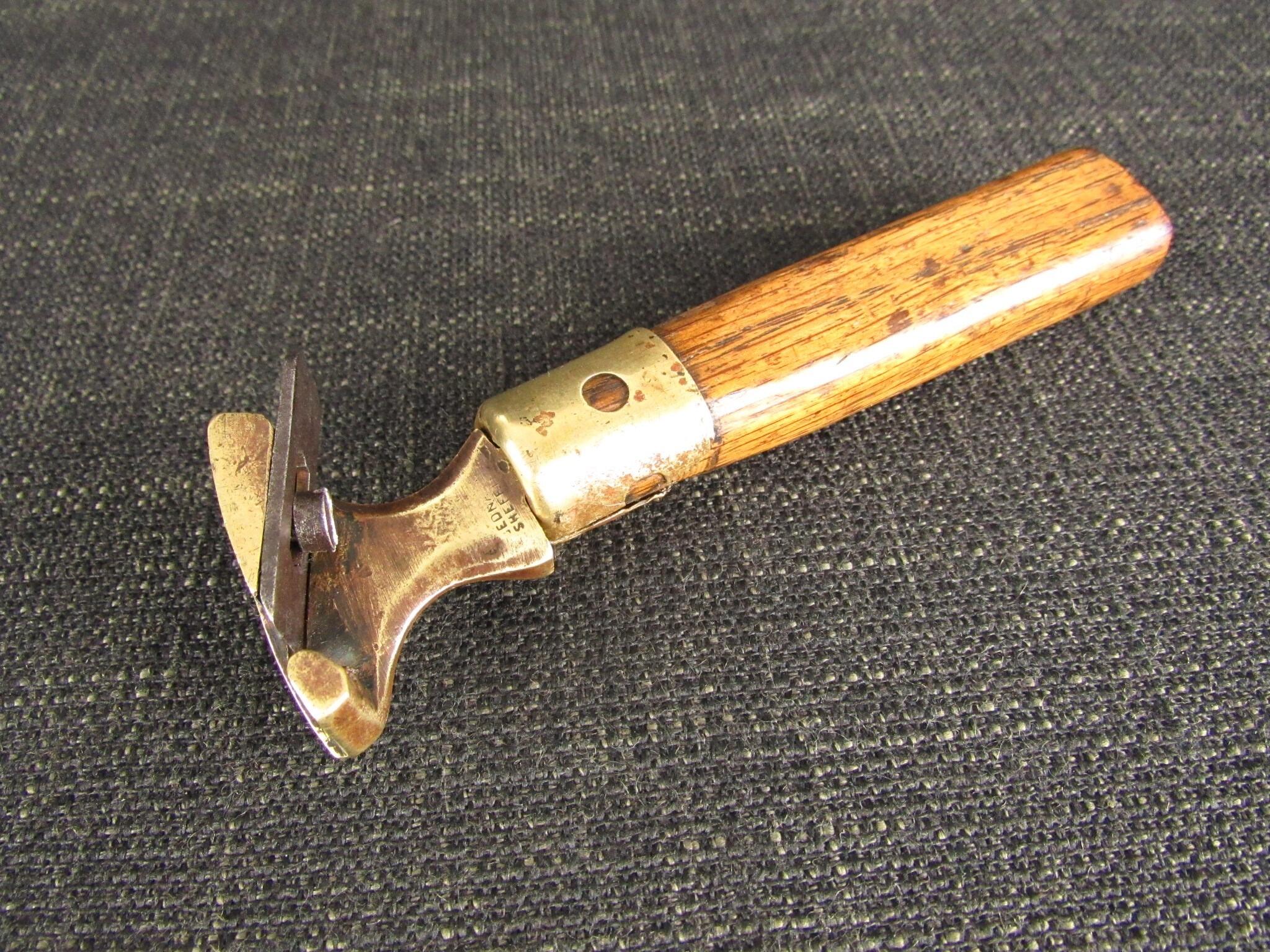 Hat Makers Brass Plane - Brim Plane *SOLD*