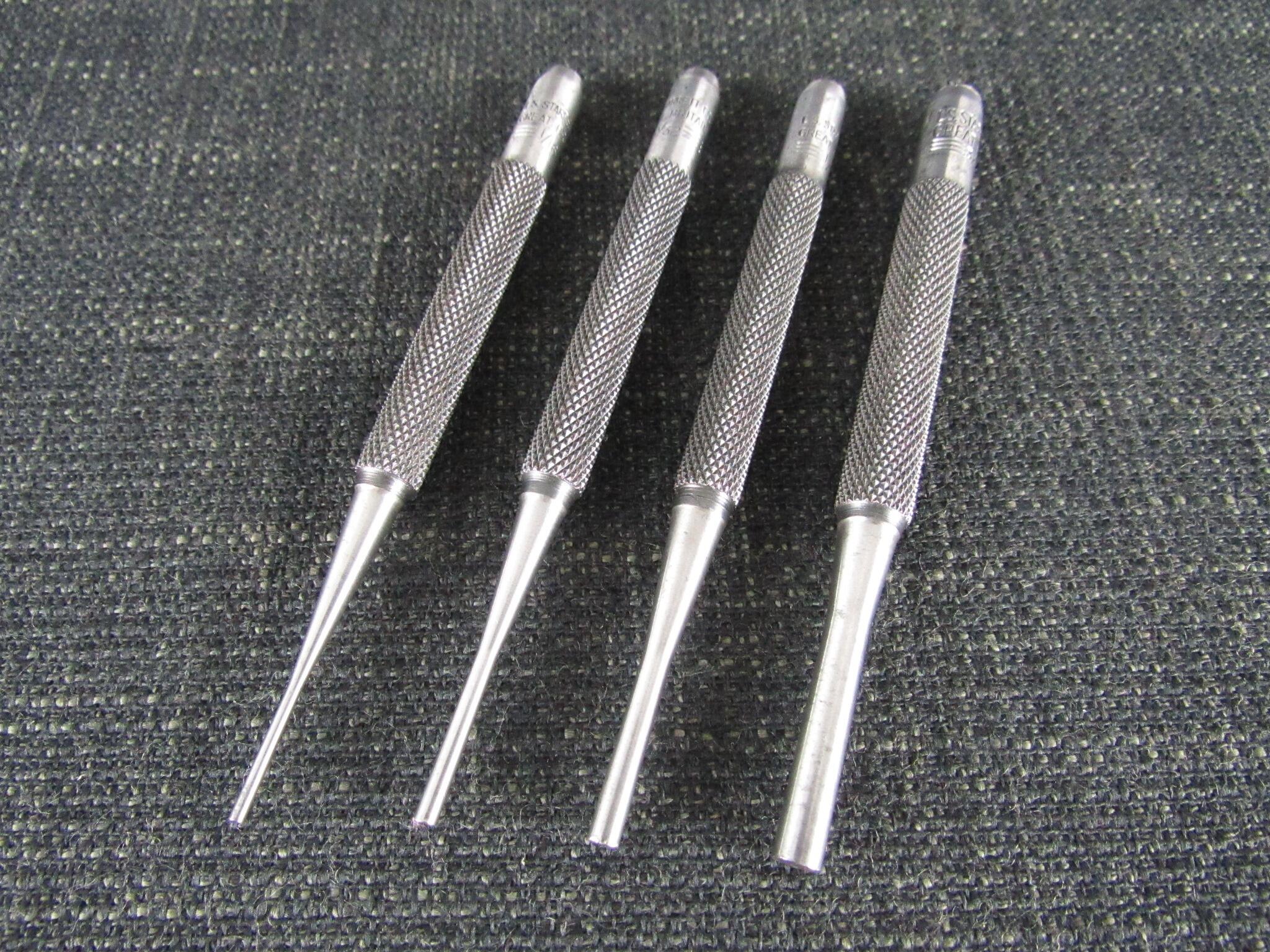 4 STARRETT Pin Punches *SOLD*