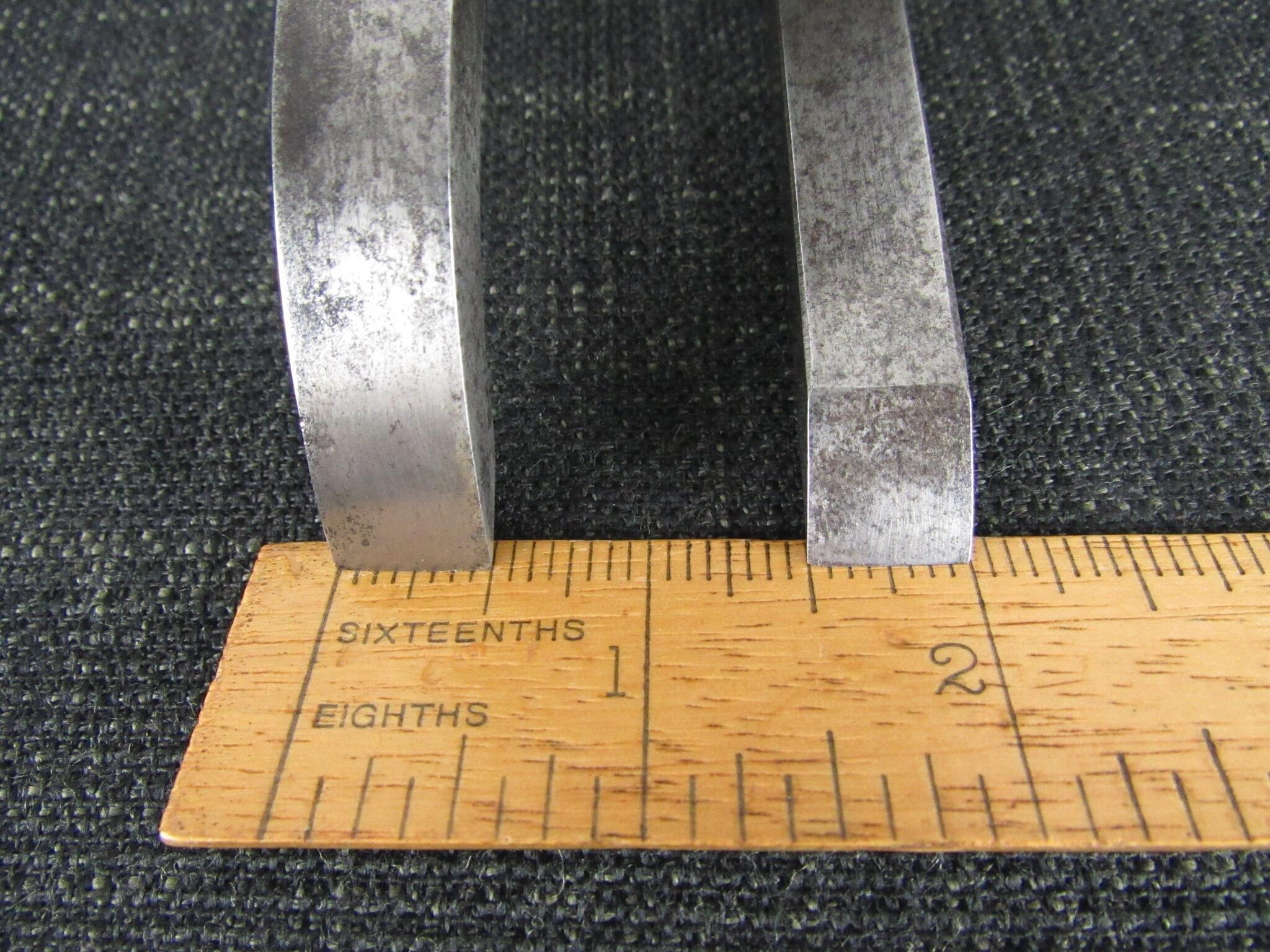 Pair of 1/2 inch MARPLES Mortice & Lock Mortice Chisels