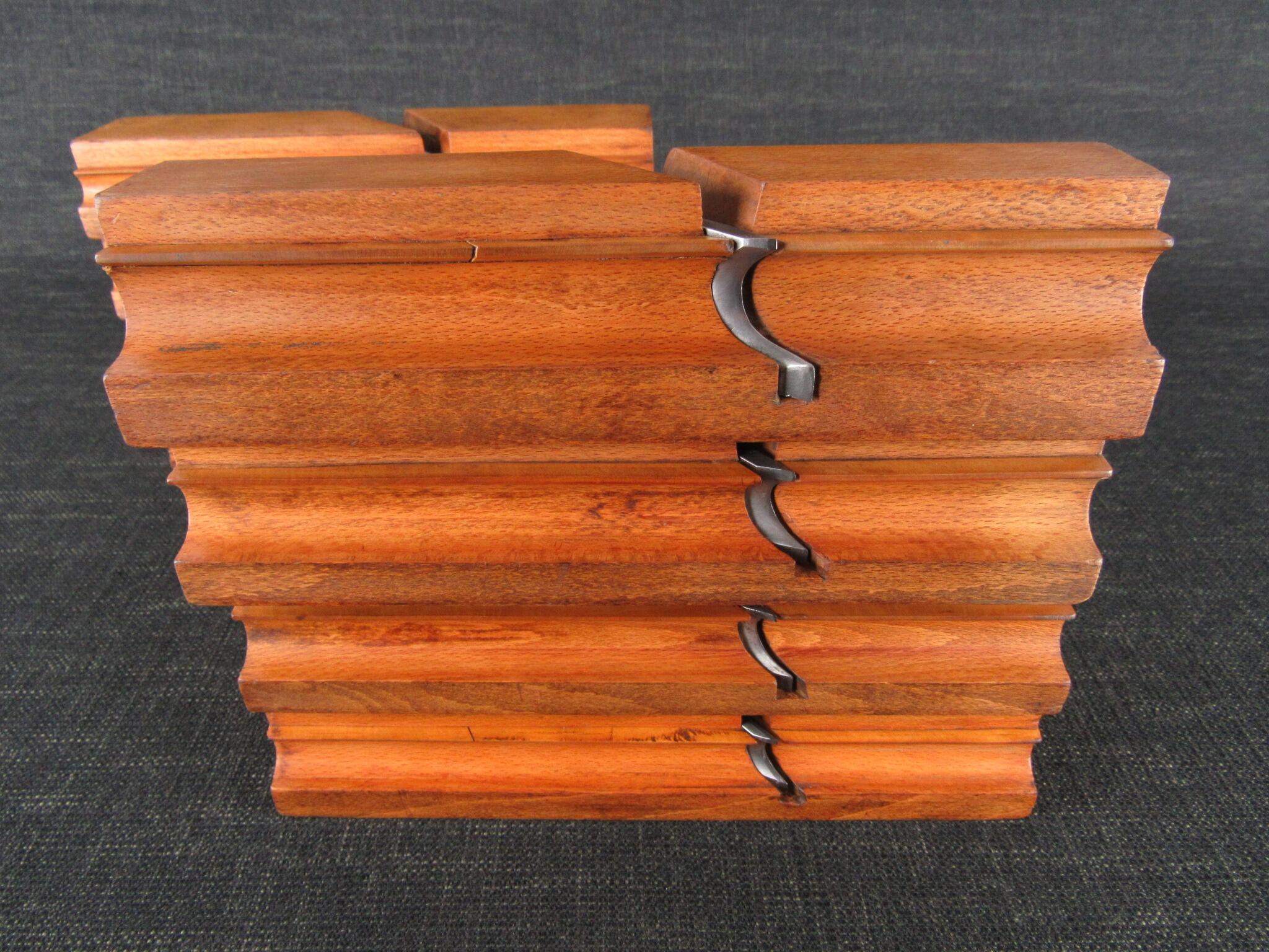 Set of 9 KING & COMPANY Side Bead Moulding Planes *SOLD*
