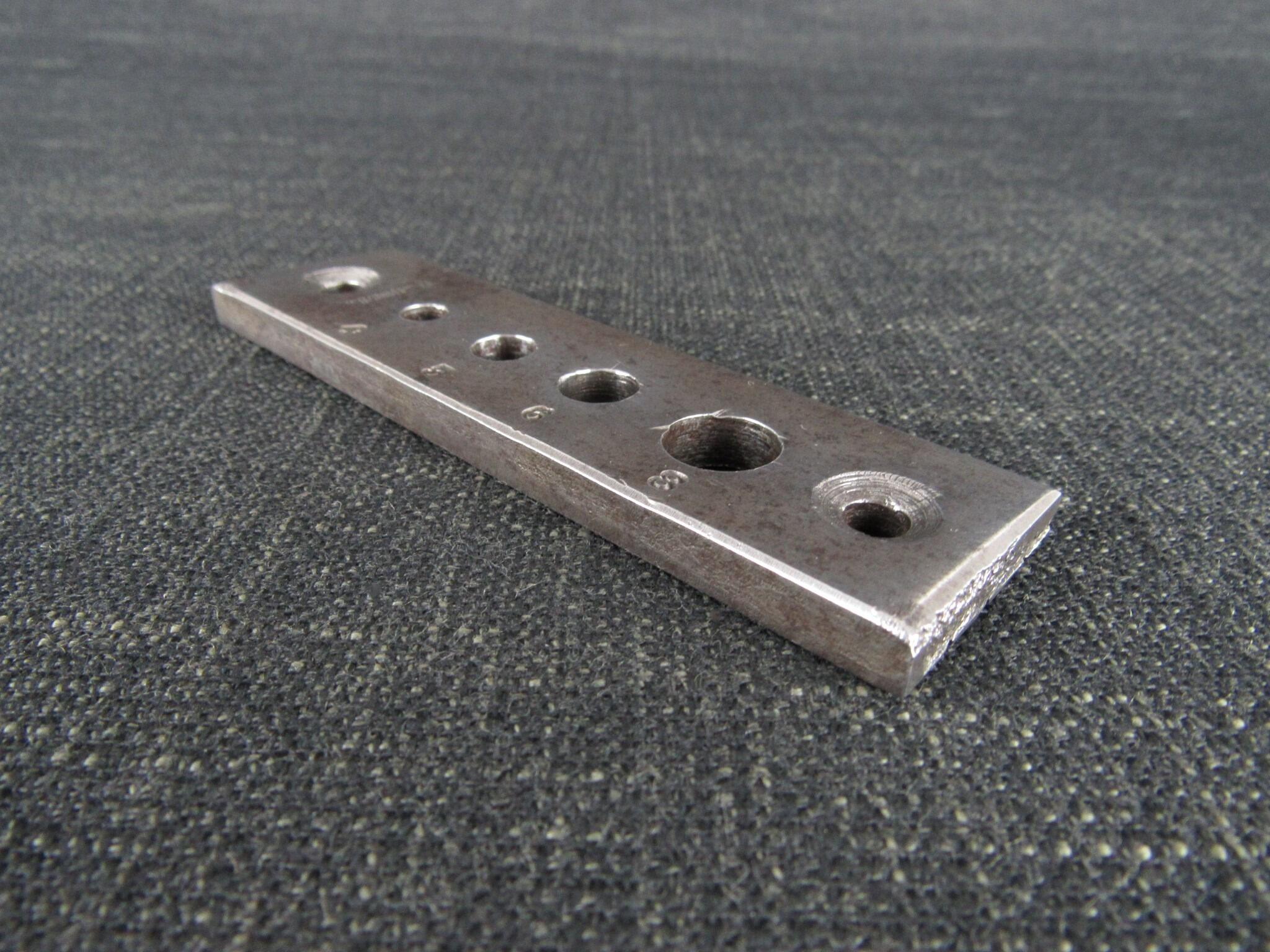 MARPLES Dowel Plate - 4 Hole *SOLD*