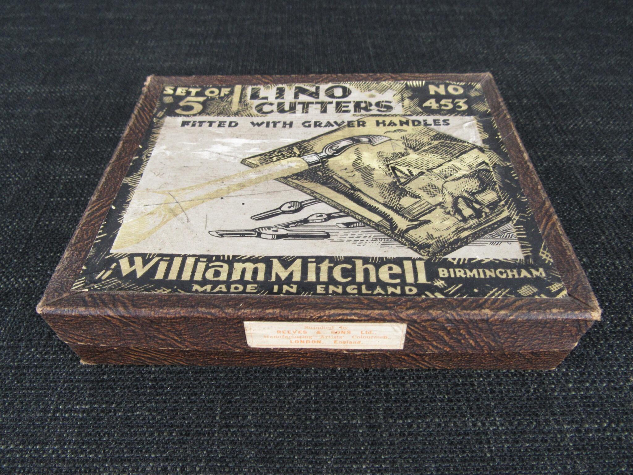 WILLIAM MITCHELL Lino Cutters *SOLD*