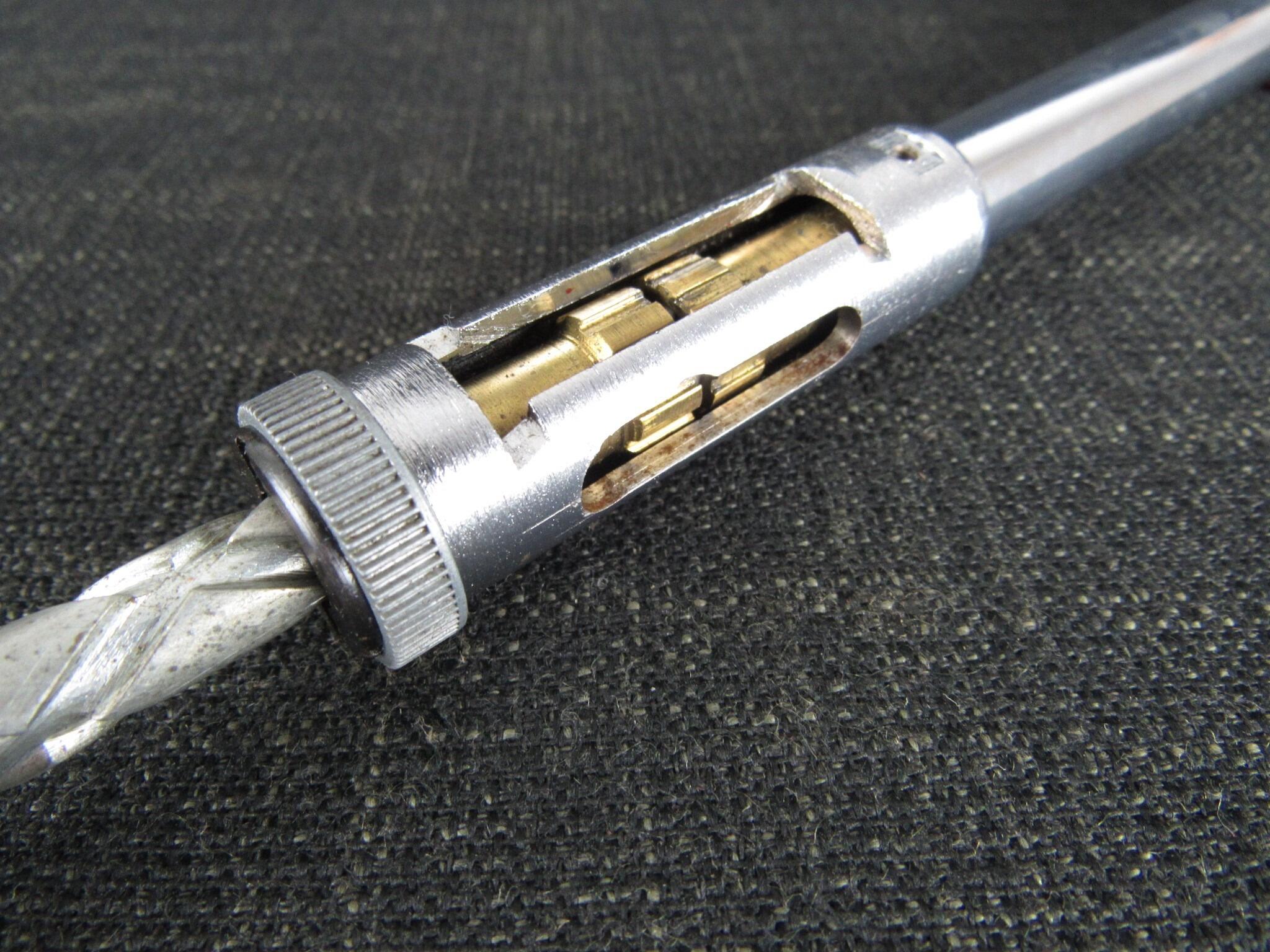 Salesmans Sample of a STANLEY Yankee 130A Spiral Ratchet Screwdriver