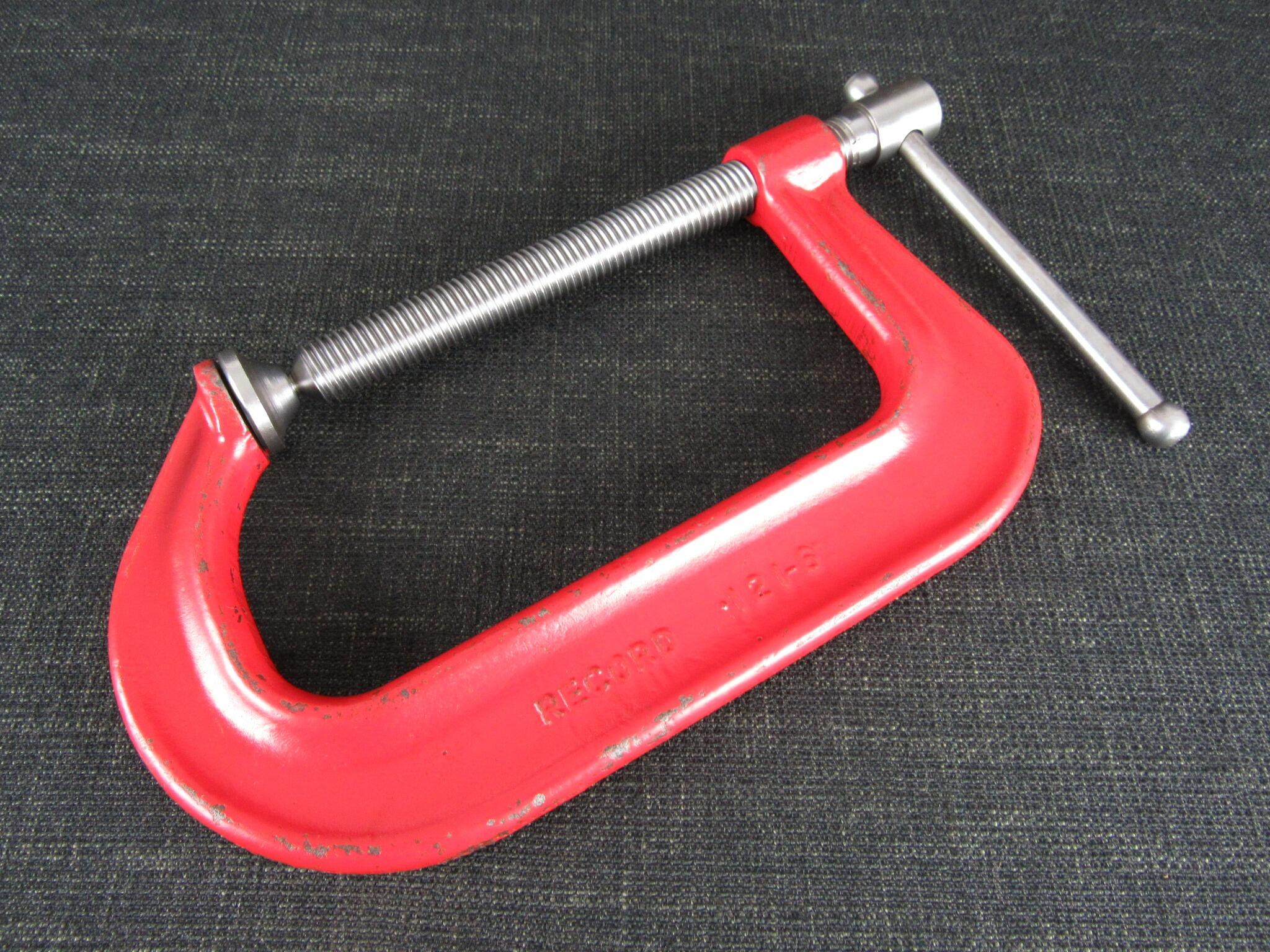 6 inch RECORD 121 G Clamp - Drop Forged *SOLD*