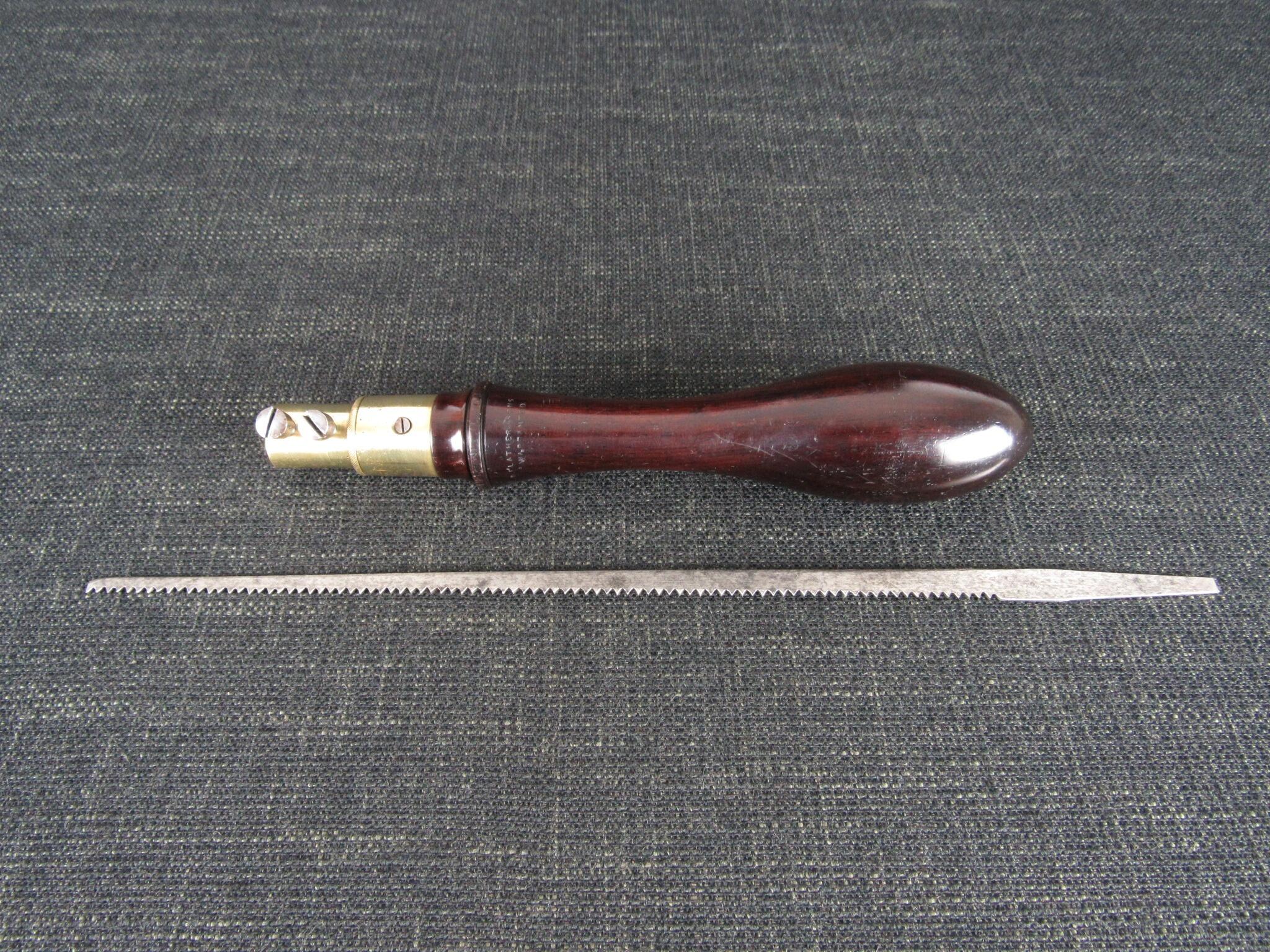 FLATHER Rosewood Pad Saw *SOLD*