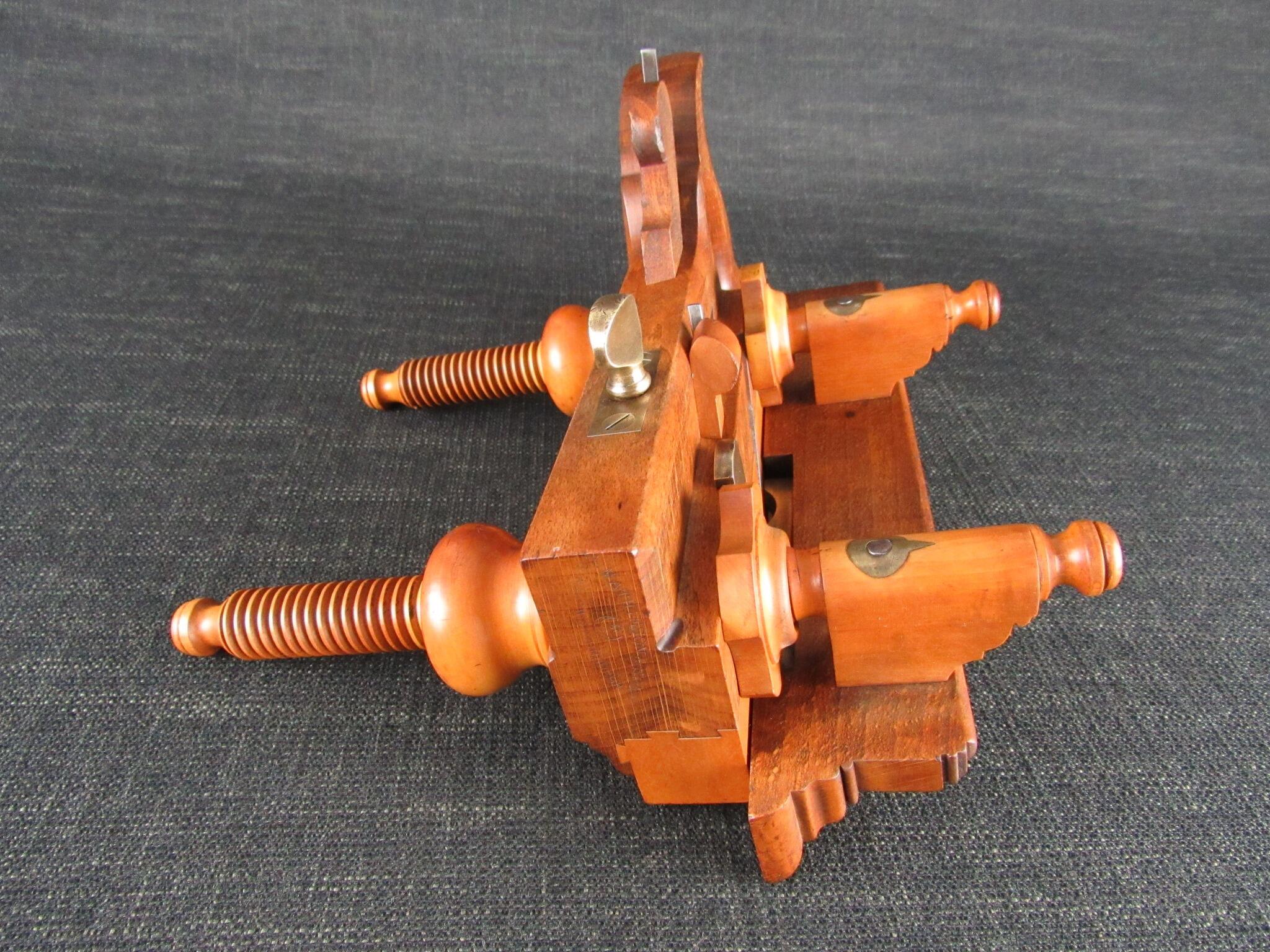 MATHIESON Handled Screw Stem Sash Fillister Plane - Filletster Plane ...