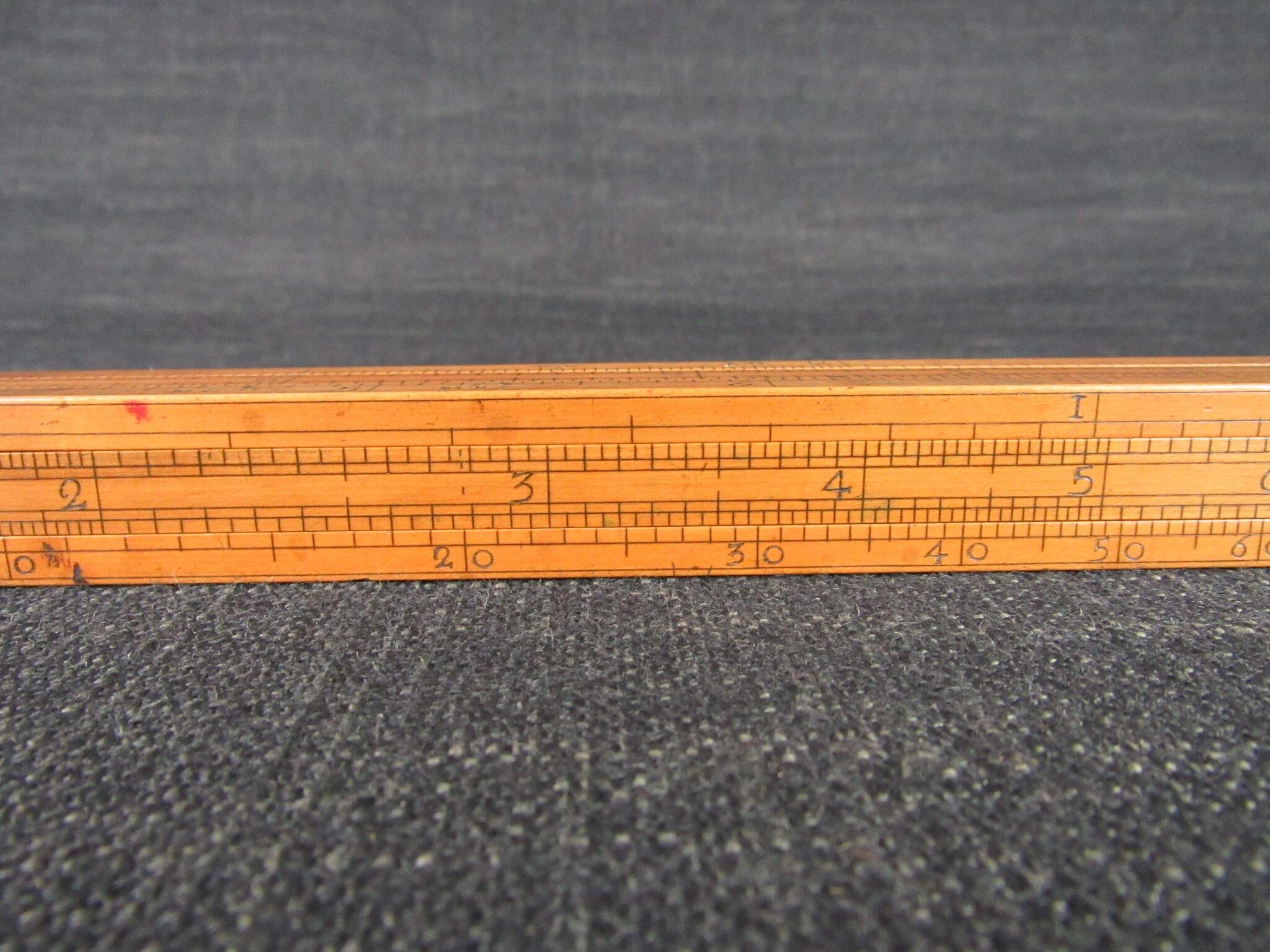 18th Century 4 Slide Gaugers' Rule by EDWARD ROBERTS *SOLD*