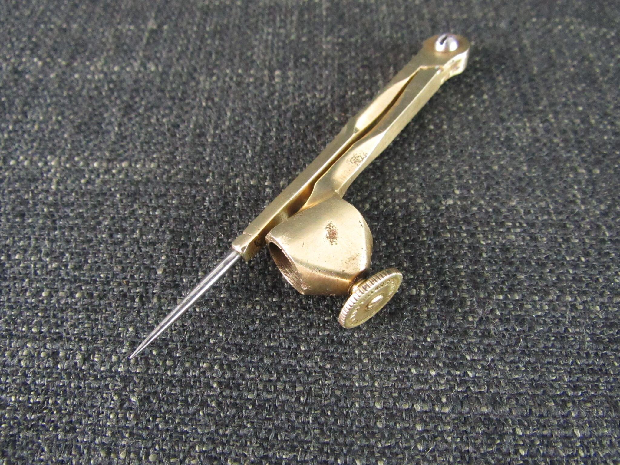 HOUGHTONS Patent Unique Drawing Compass