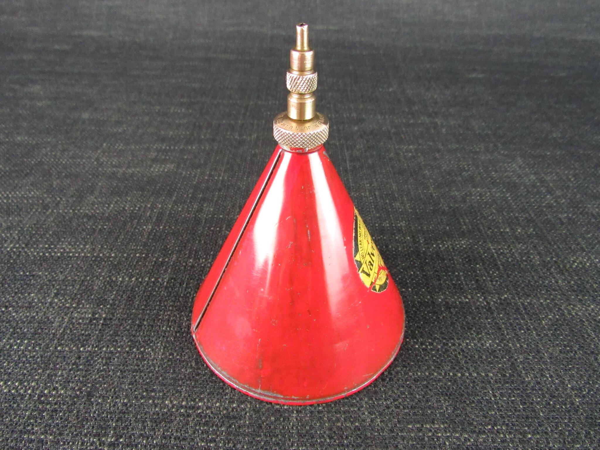 VALVESPOUT Oil Can with Label *SOLD*