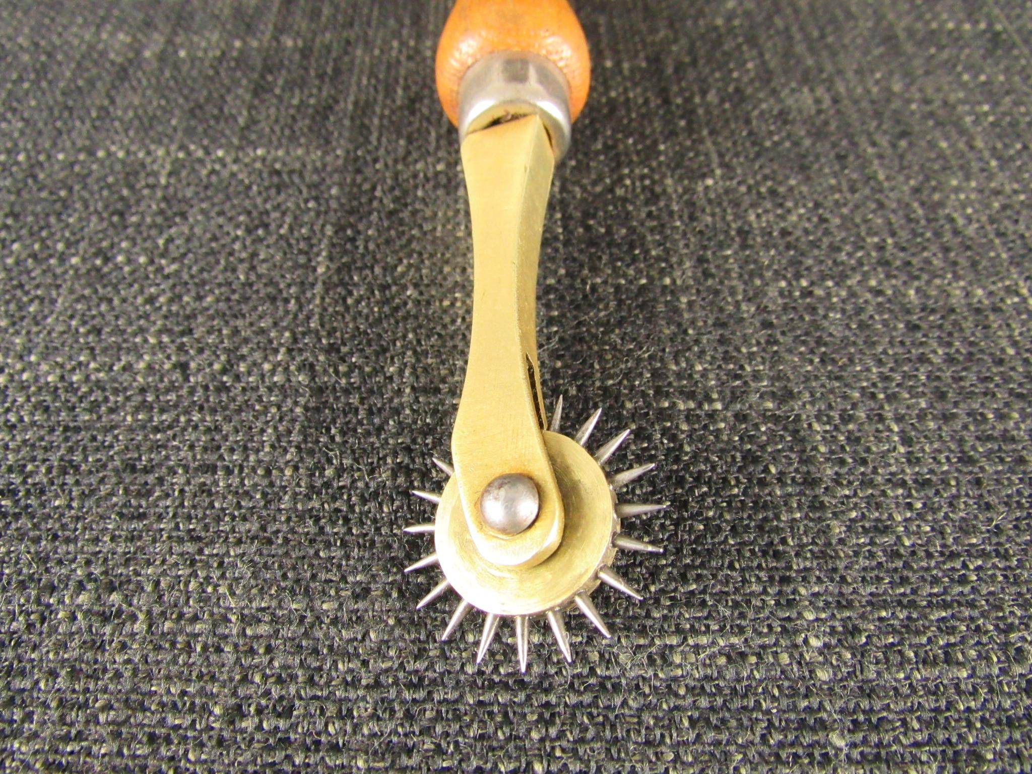 Shoe Makers Pricking Wheel - Wheel Pricker marked A&M MANUFACTURE ? *SOLD*