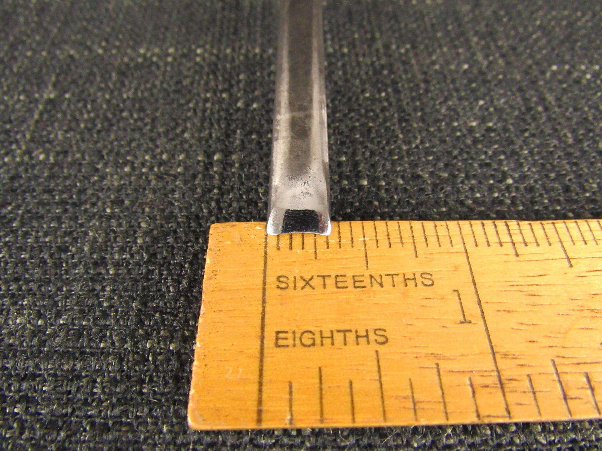 SORBY 5/16 inch Straight Carving Gouge marked 29 Au Faubourg *SOLD*