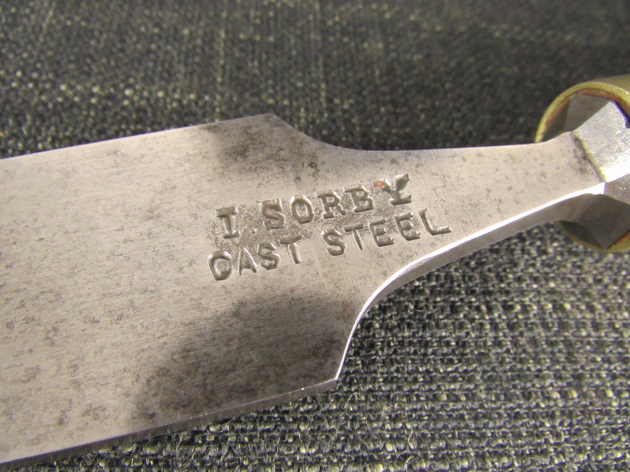 Large SORBY Chisel with Boxwood Handle - 1 1/2 inch *SOLD*