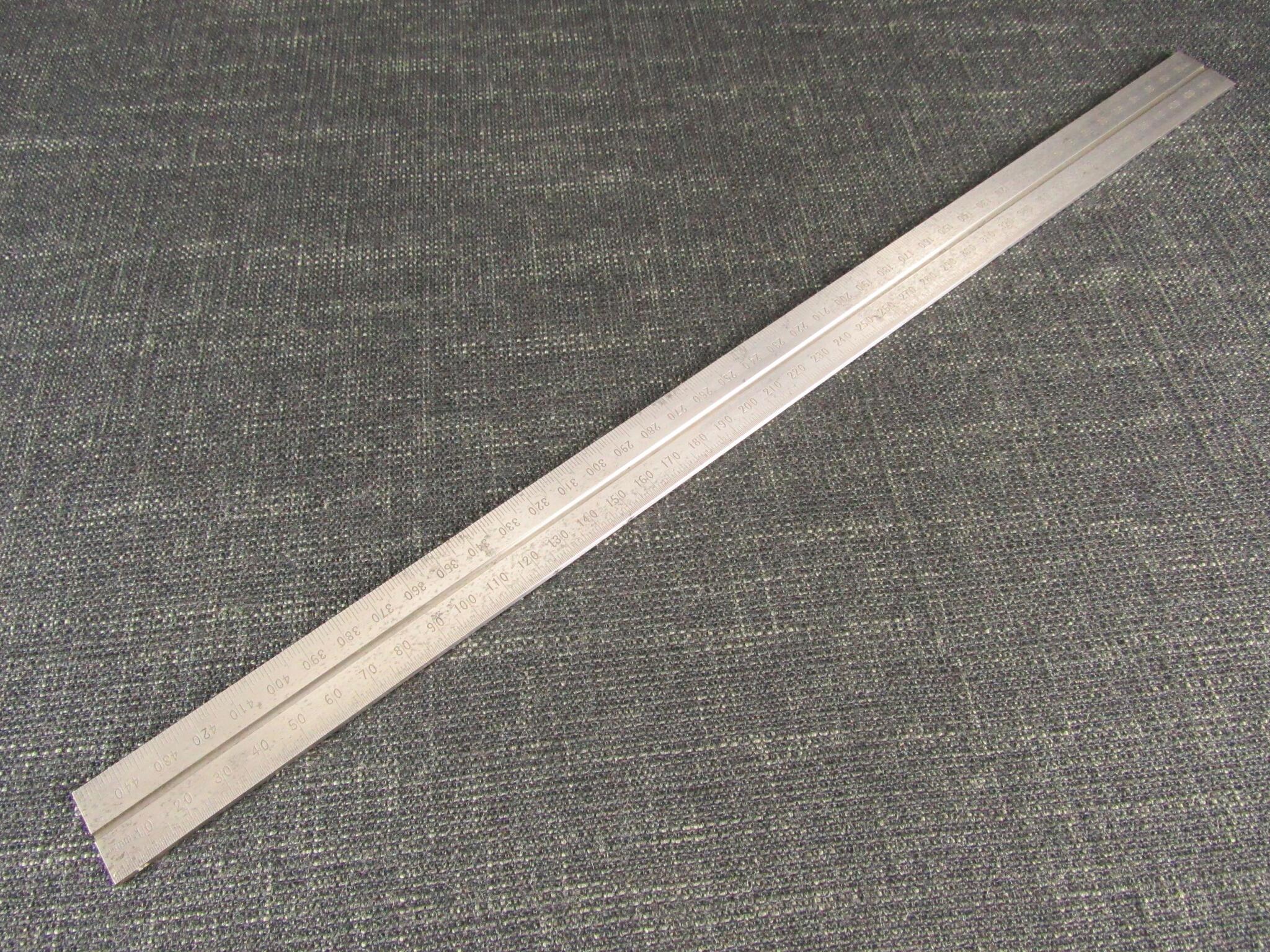 MOORE & WRIGHT 450mm Combination Square Steel Rule *SOLD*