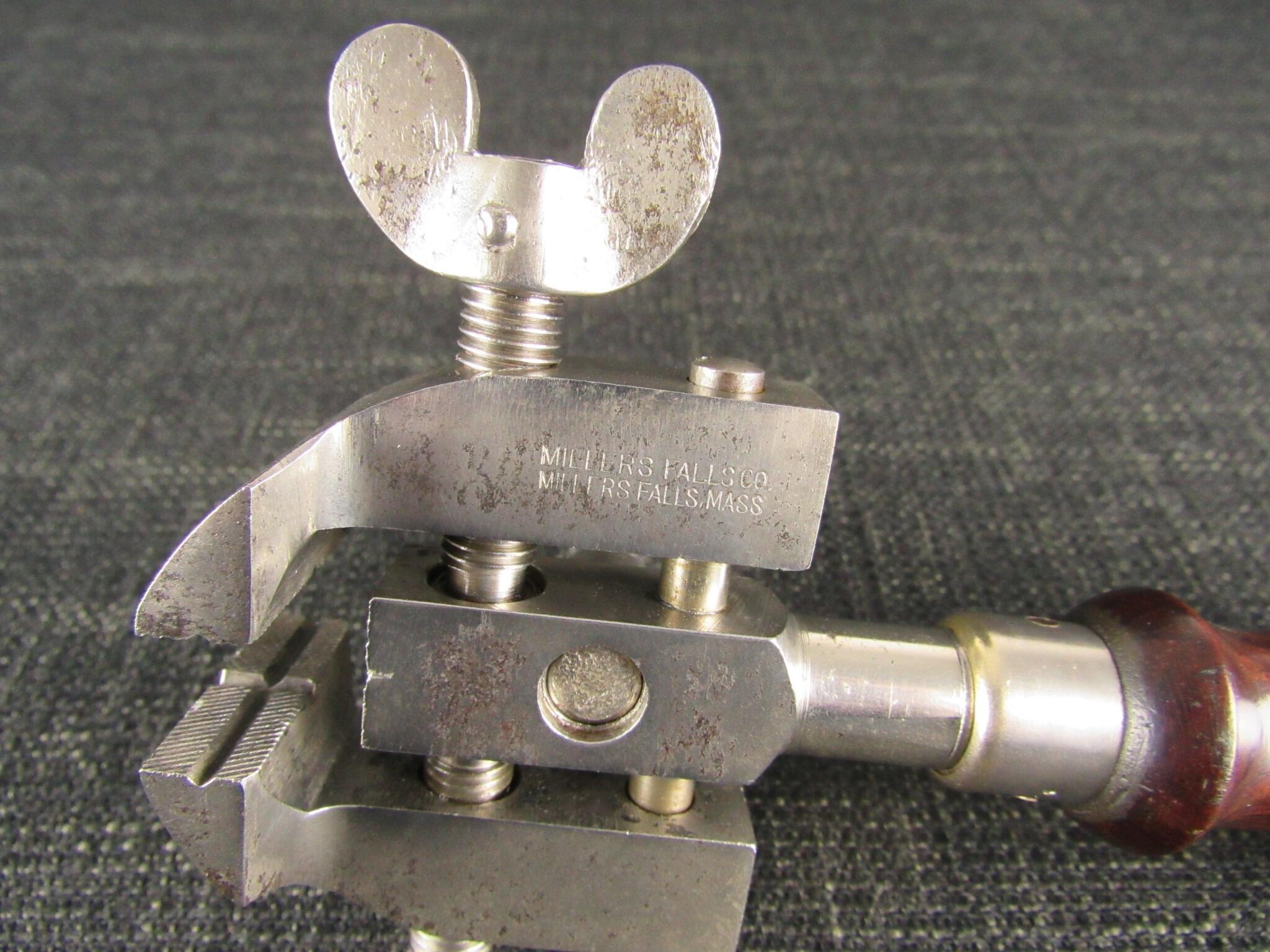 MILLERS FALLS Hand Vice with Accessories *SOLD*