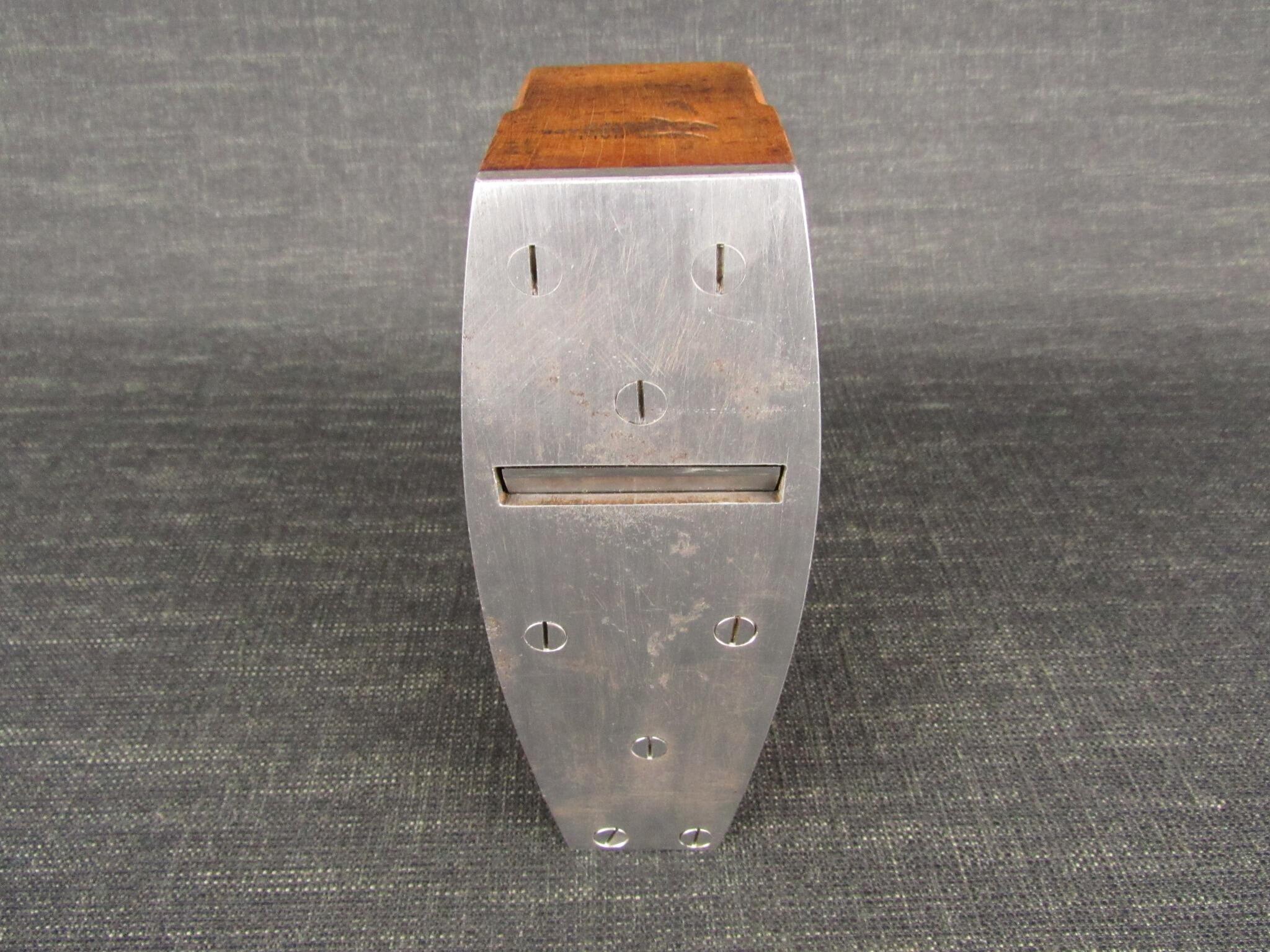 JOHN HALL Steel Soled Wooden Smoothing Plane - Coffin Smoother *SOLD*