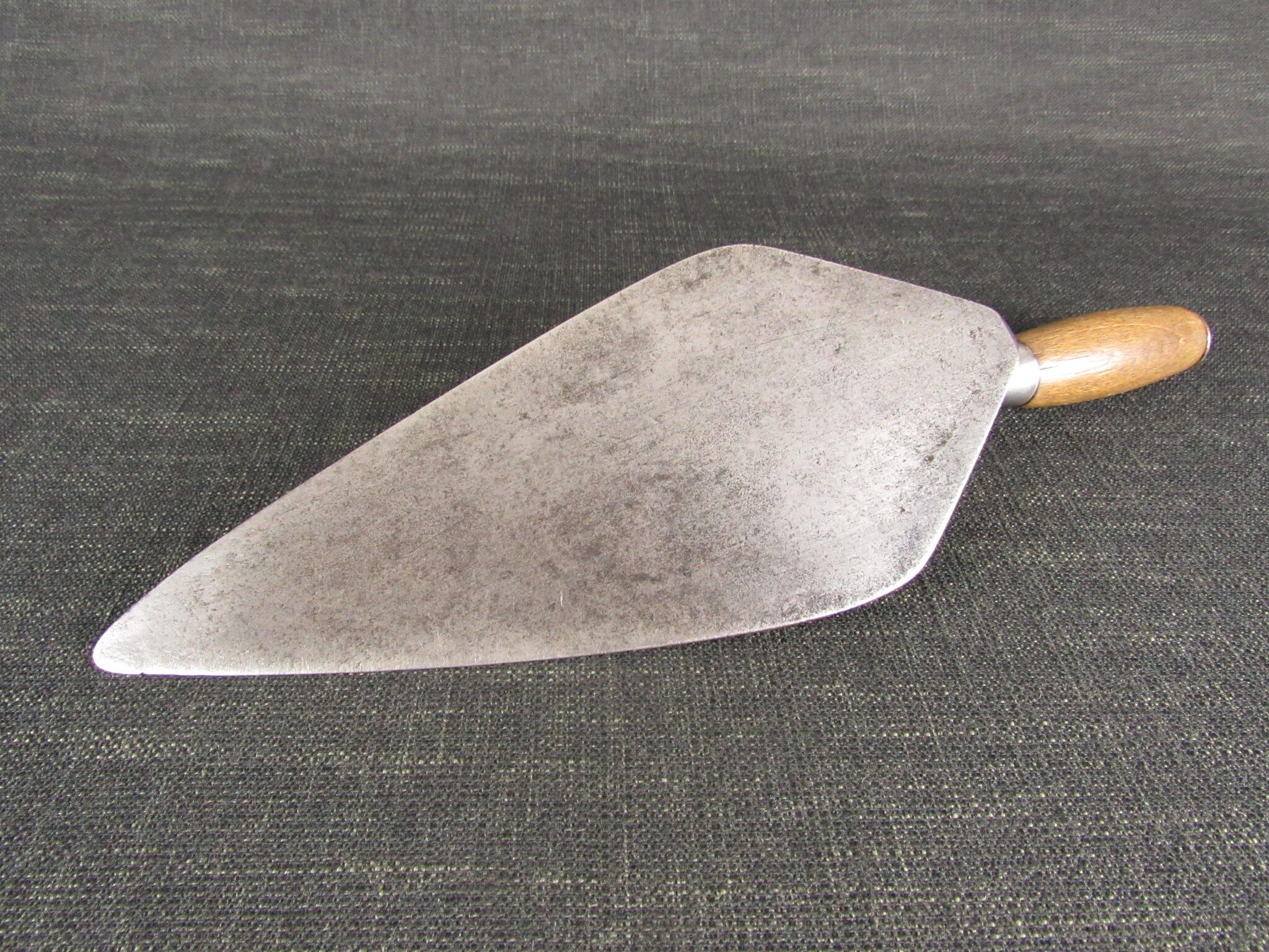 Vintage WHS BRADES Capped Bricklayers Trowel - 11 inch *SOLD*