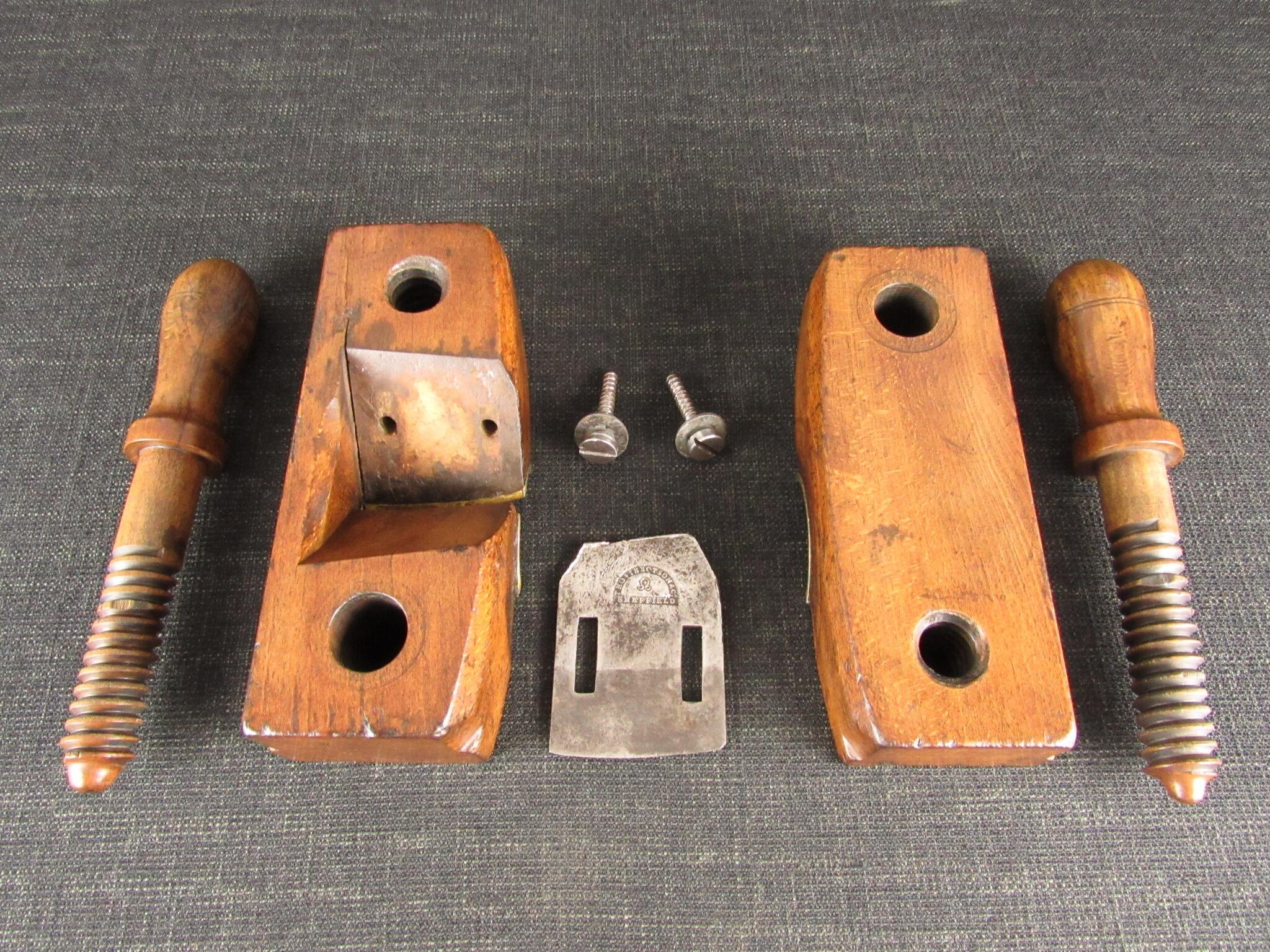 KING & PEACH Adjustable Wooden Rounder Plane - Stail Engine *SOLD*