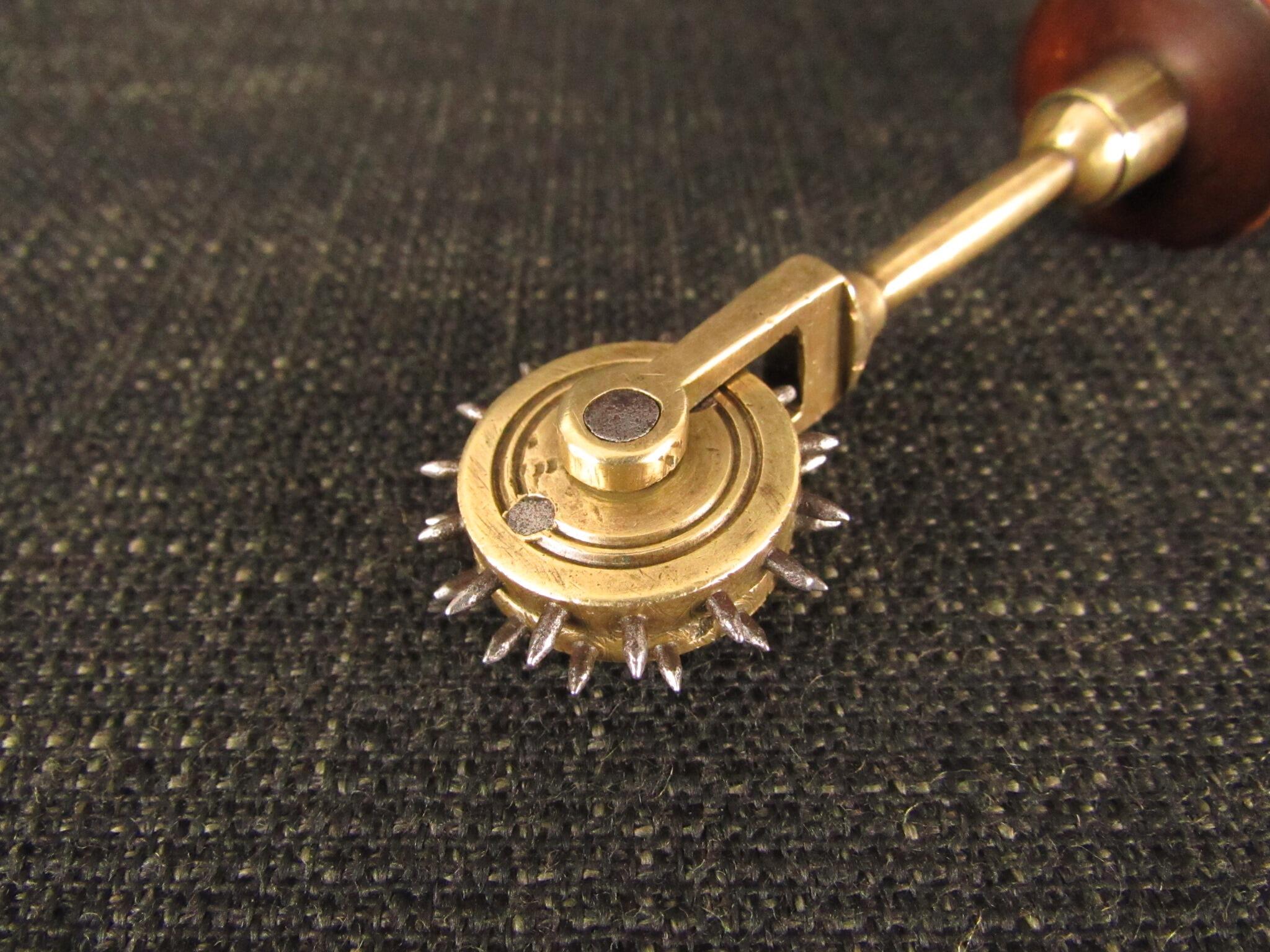 Antique Double Pricking Wheel - Stitching Wheel or Scriveners Wheel *SOLD*