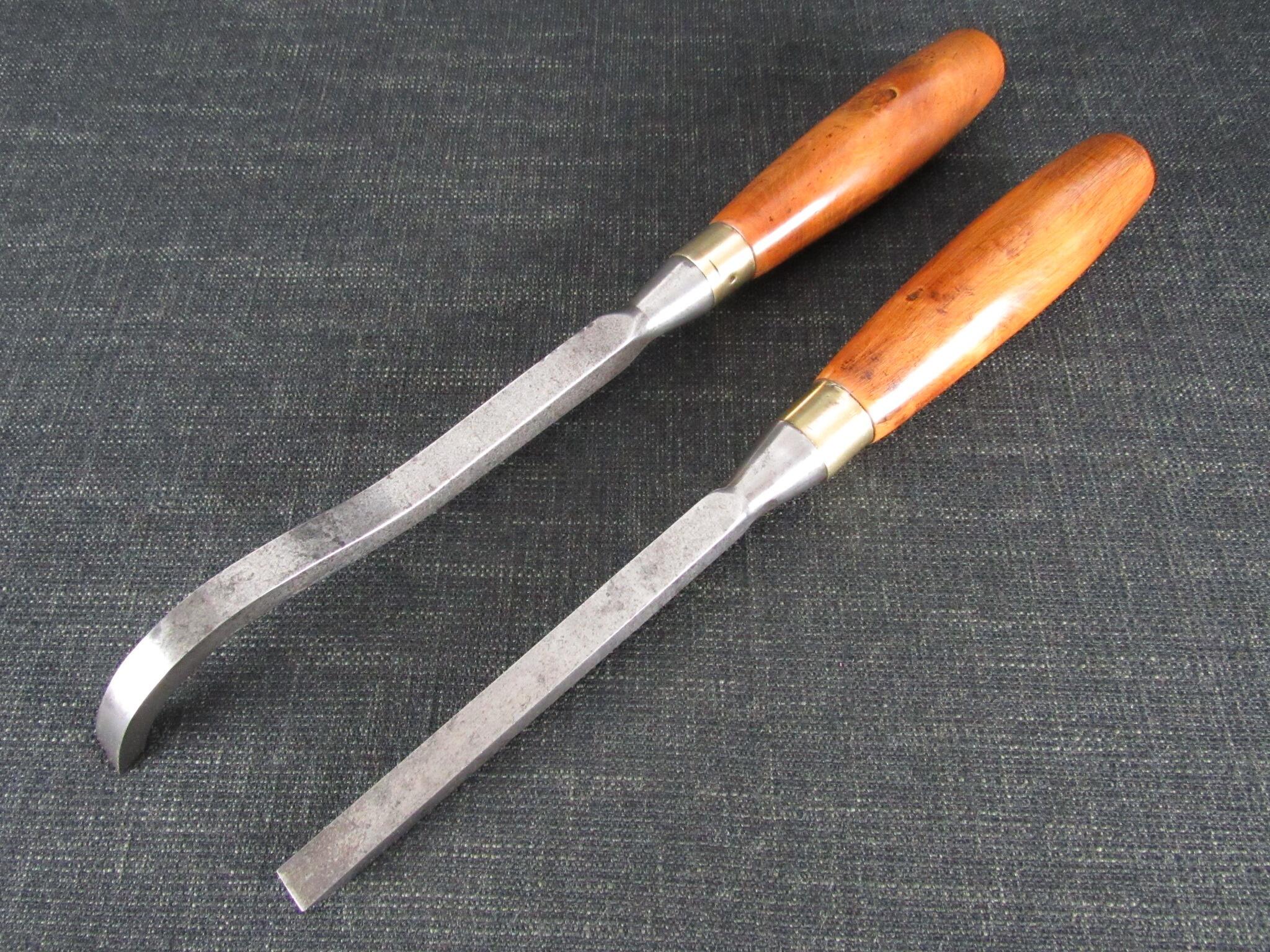 Pair of 1/2 inch MARPLES Mortice & Lock Mortice Chisels