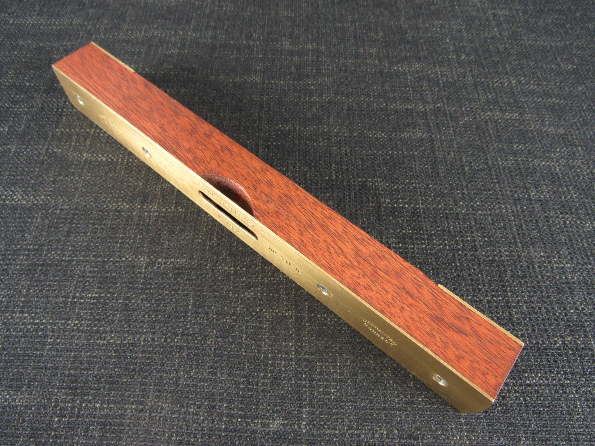 SMALLWOOD 711 Spirit Level with Military Marks - 10 inch *SOLD*