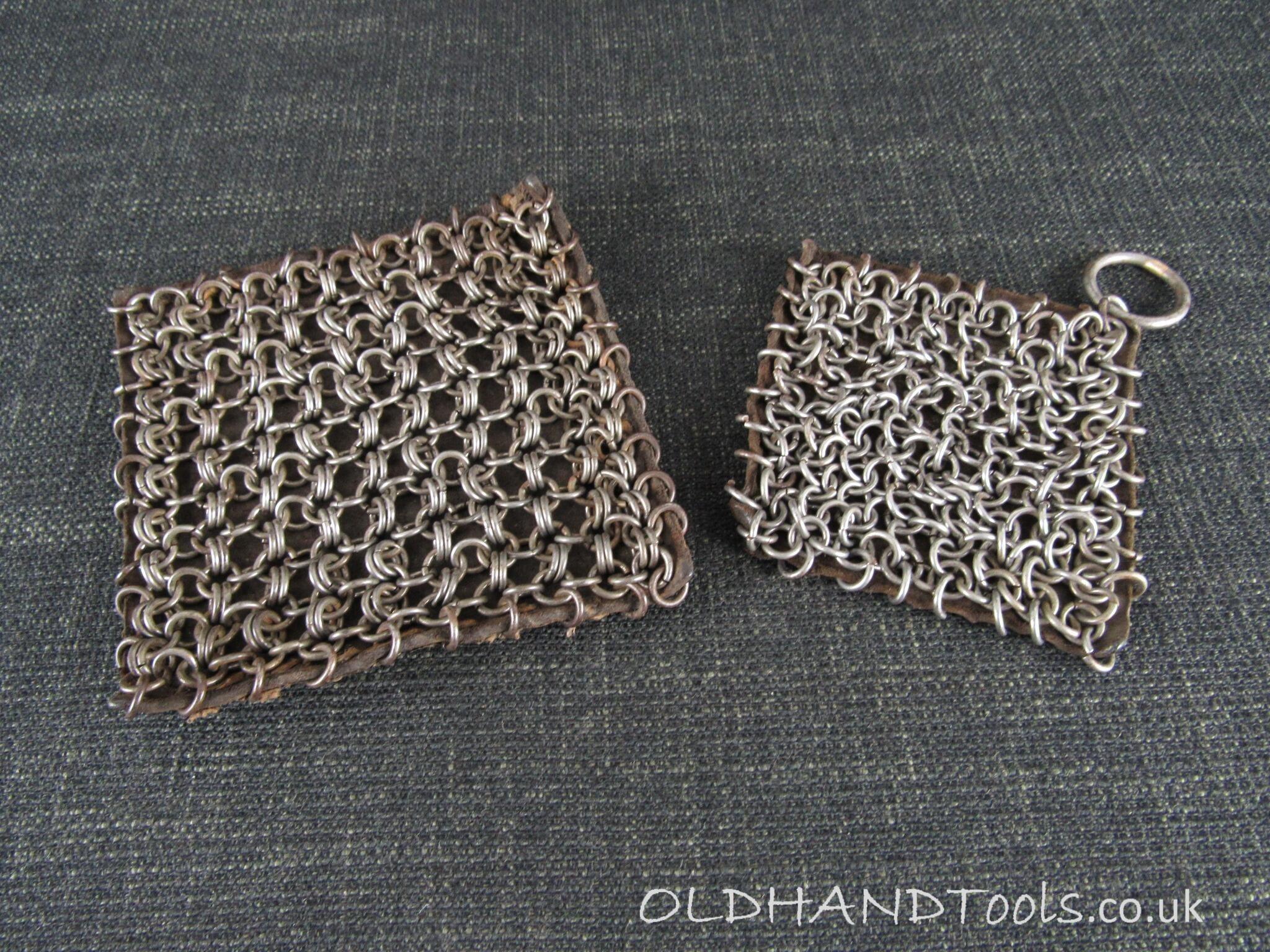 2 Chainmail Burnishing Pads *SOLD*
