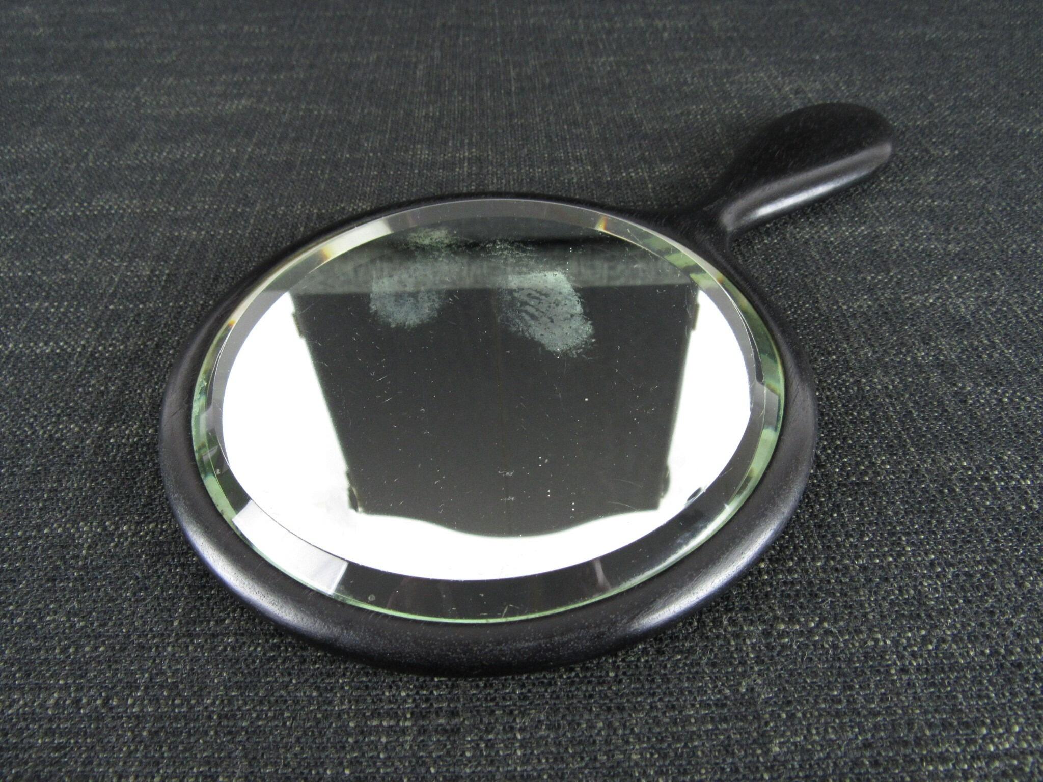 Ebony Hand Mirror