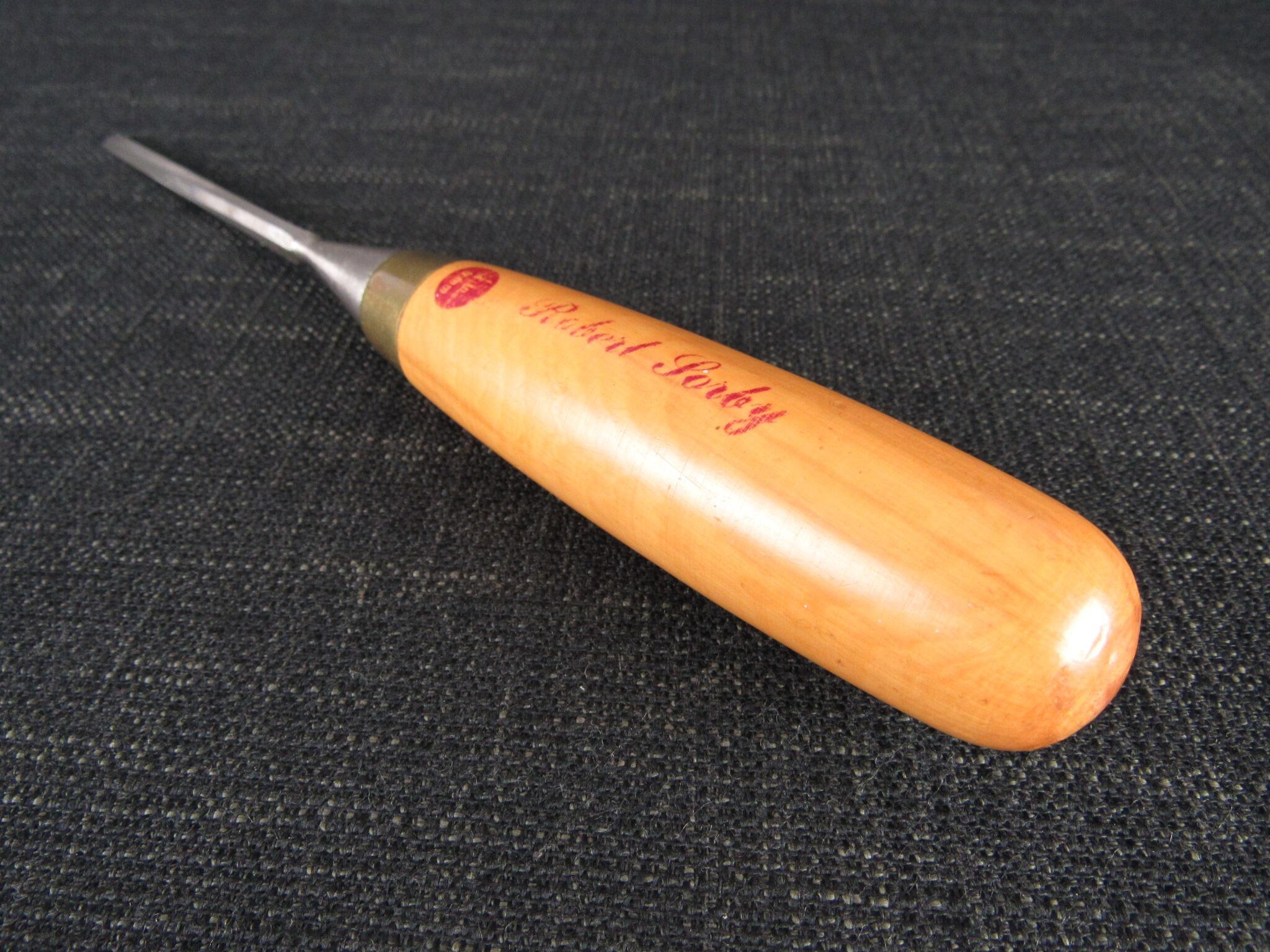 ROBERT SORBY 1/4 inch Gilt Edge Bevel Edge Chisel