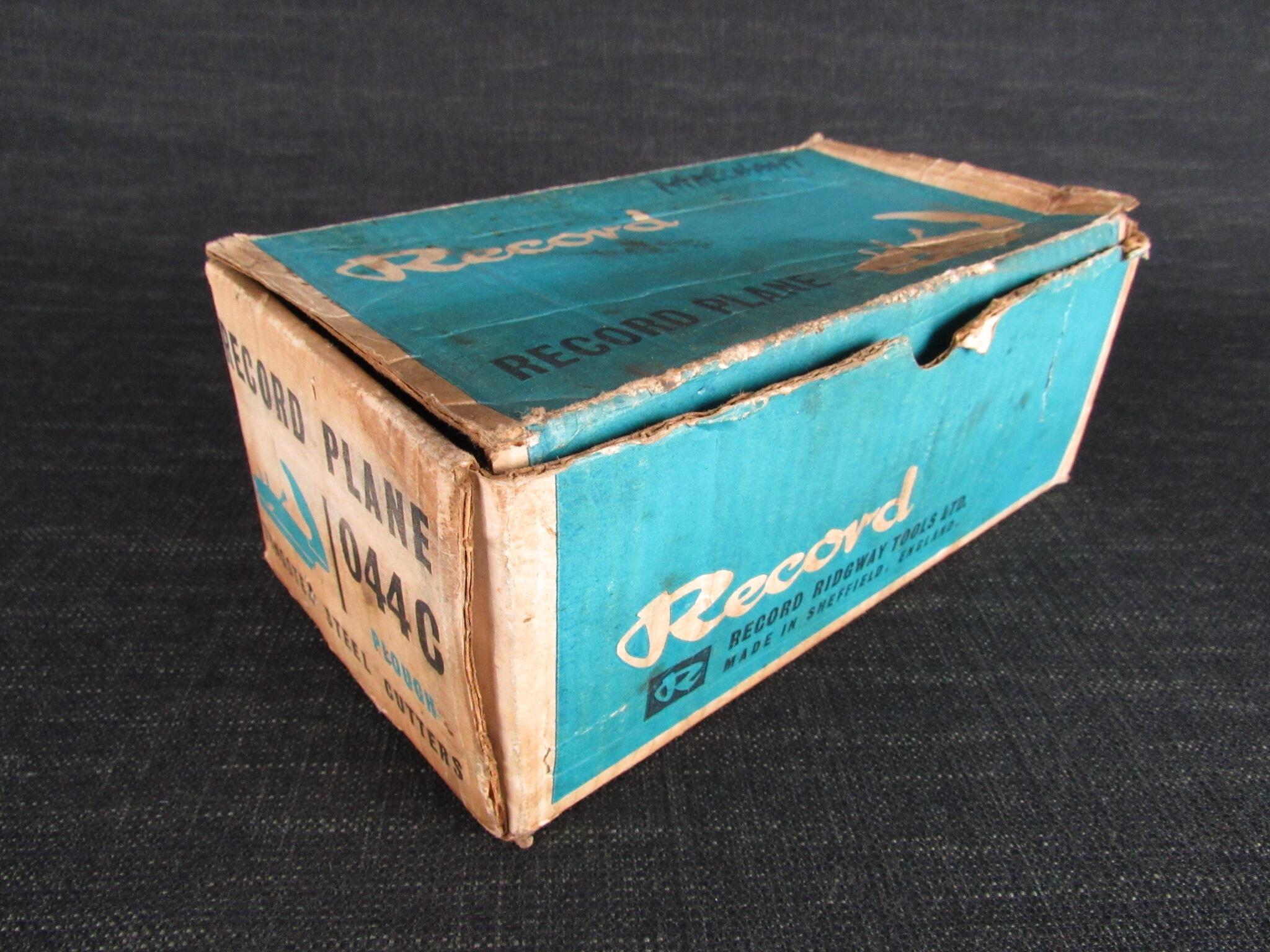 RECORD 044C Plough Plane with Metric Cutters *SOLD*