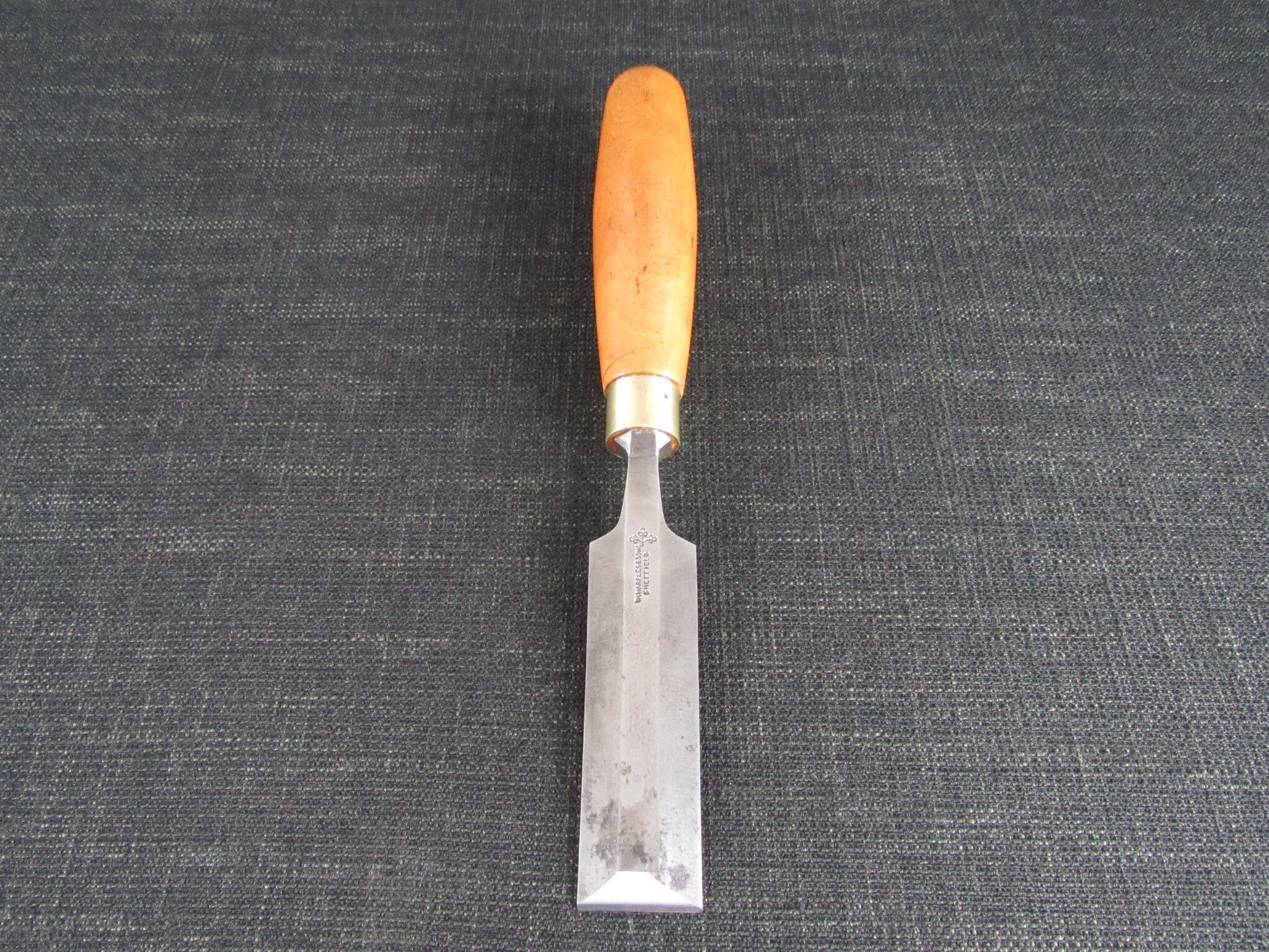 1 1/4 inch MARPLES Bevel Edge Chisel with Boxwood Handle
