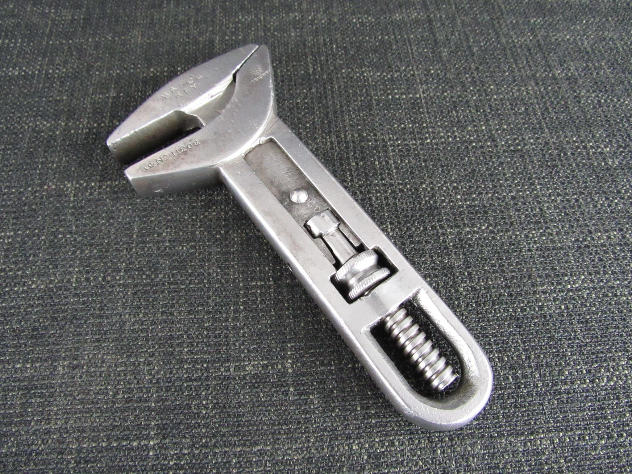 Vintage Handy Key Adjustable Spanner by JOSEPH ASHFORTH & CO *SOLD*