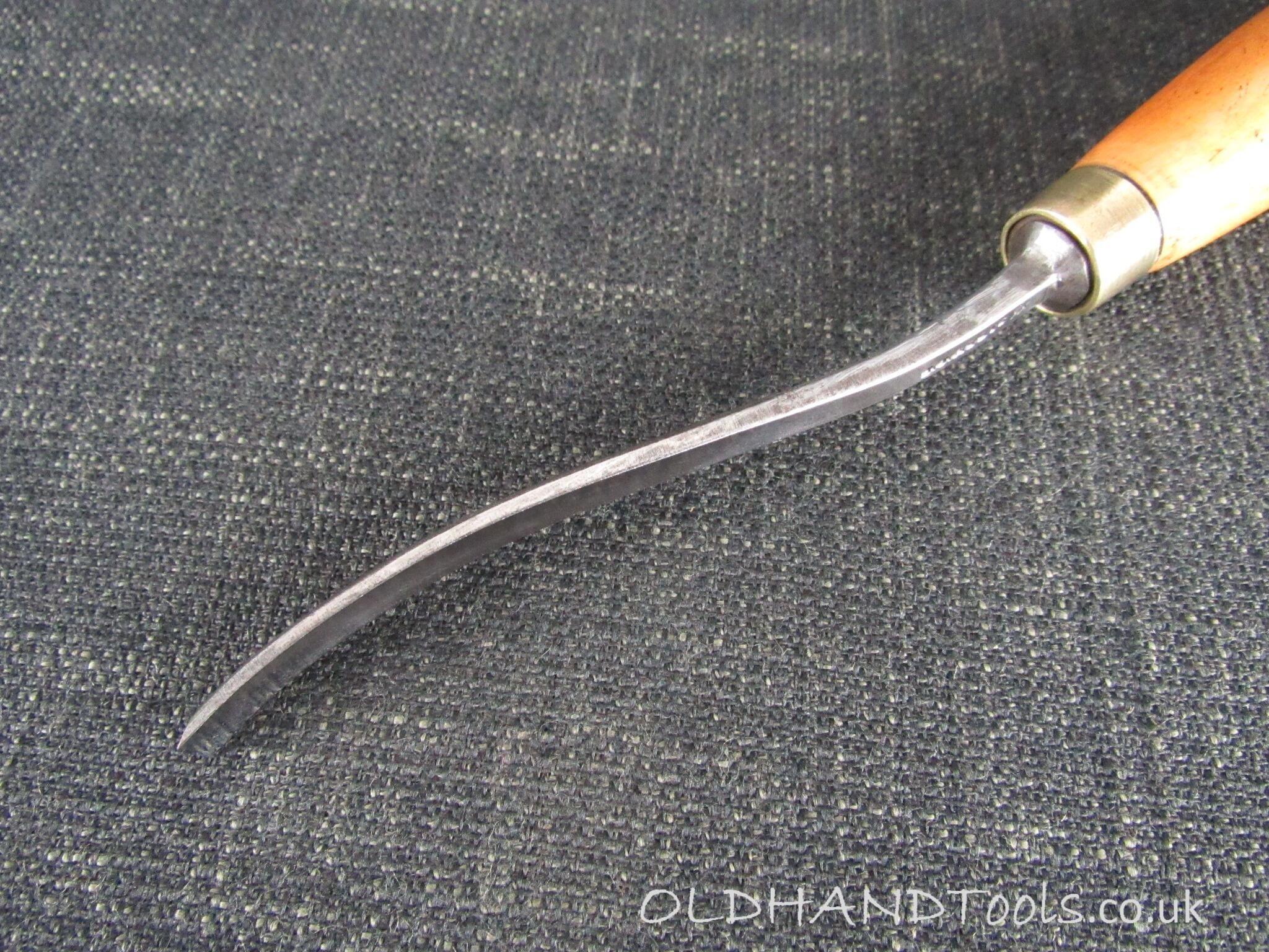 SJ ADDIS London Curved Carving Gouge - 5/16 inch 8mm
