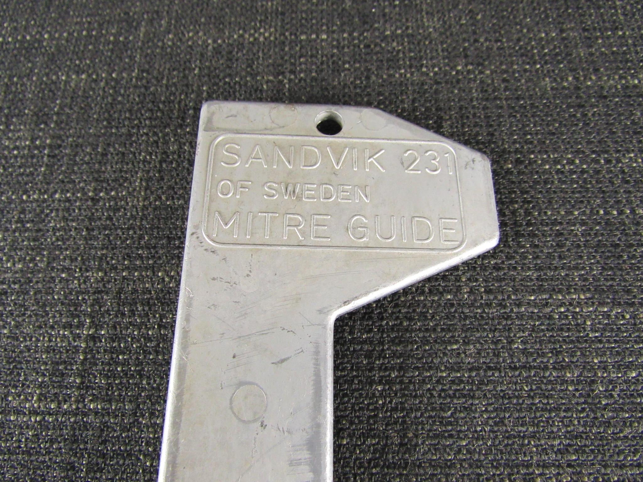 SANDVIK 231 Mitre Guide *SOLD*