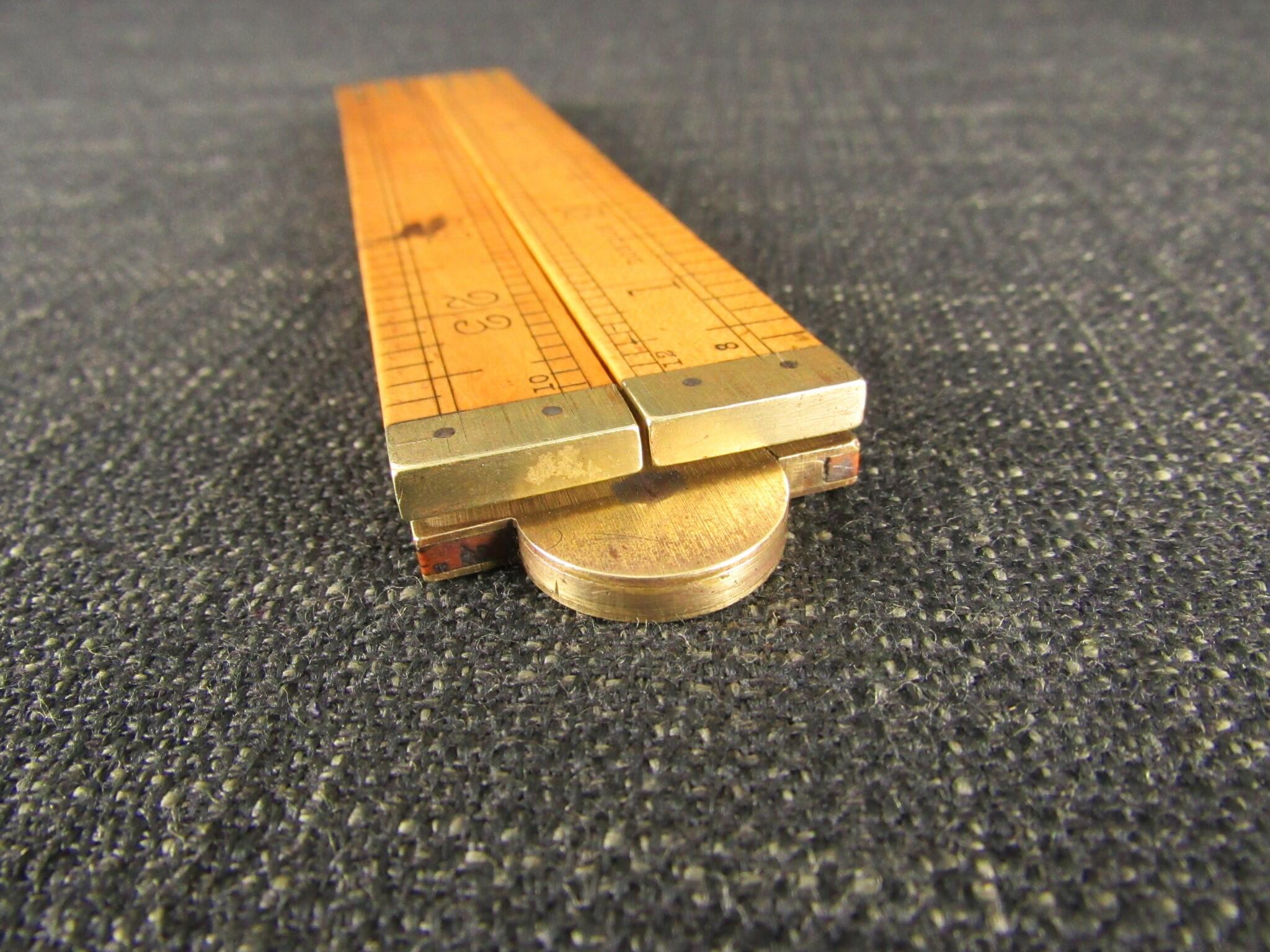 RABONE 1378 Boxwood Rule with Imperial & Metric Graduations *SOLD*